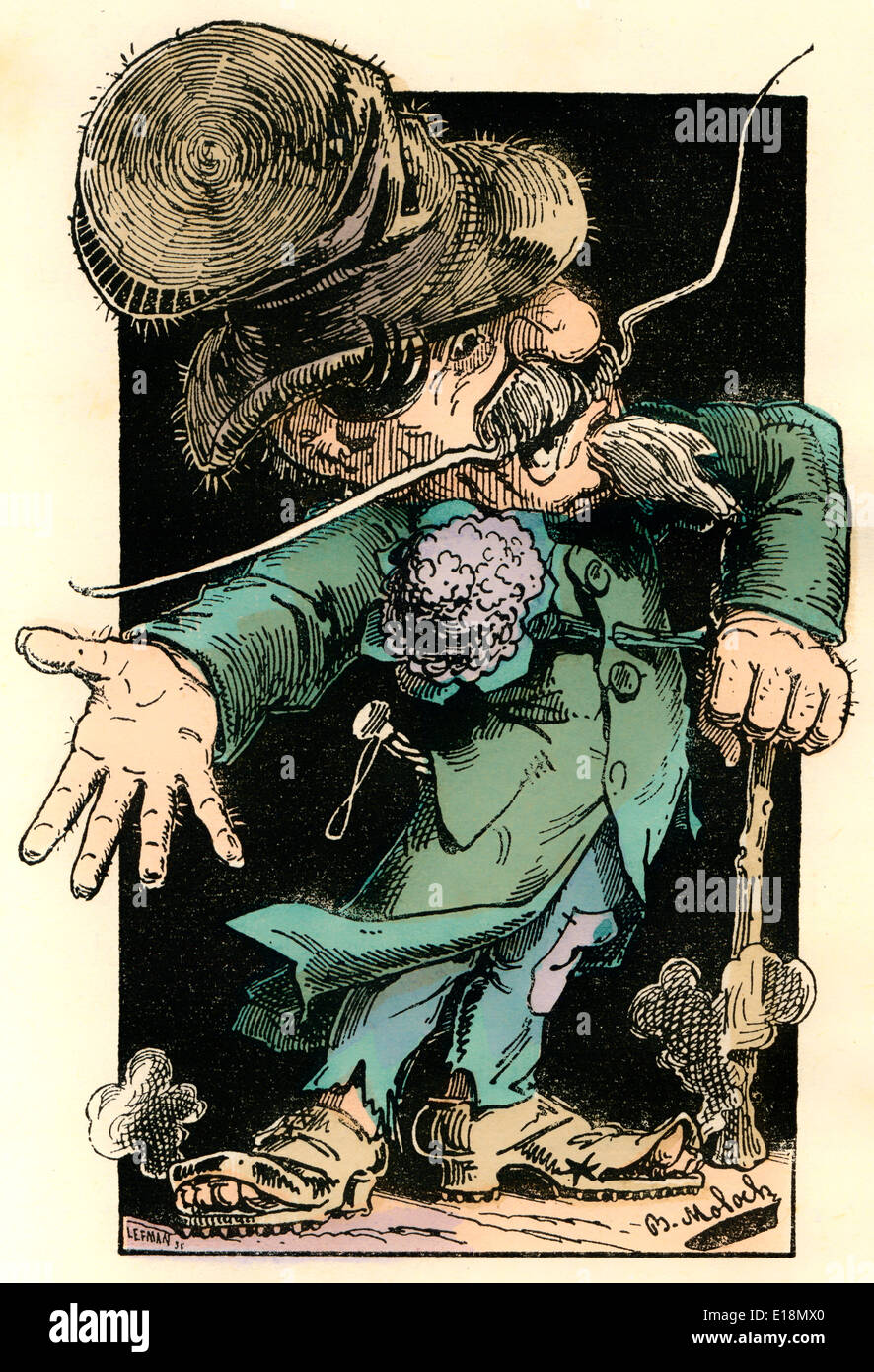 Homelessness cartoon hi-res stock photography and images - Alamy