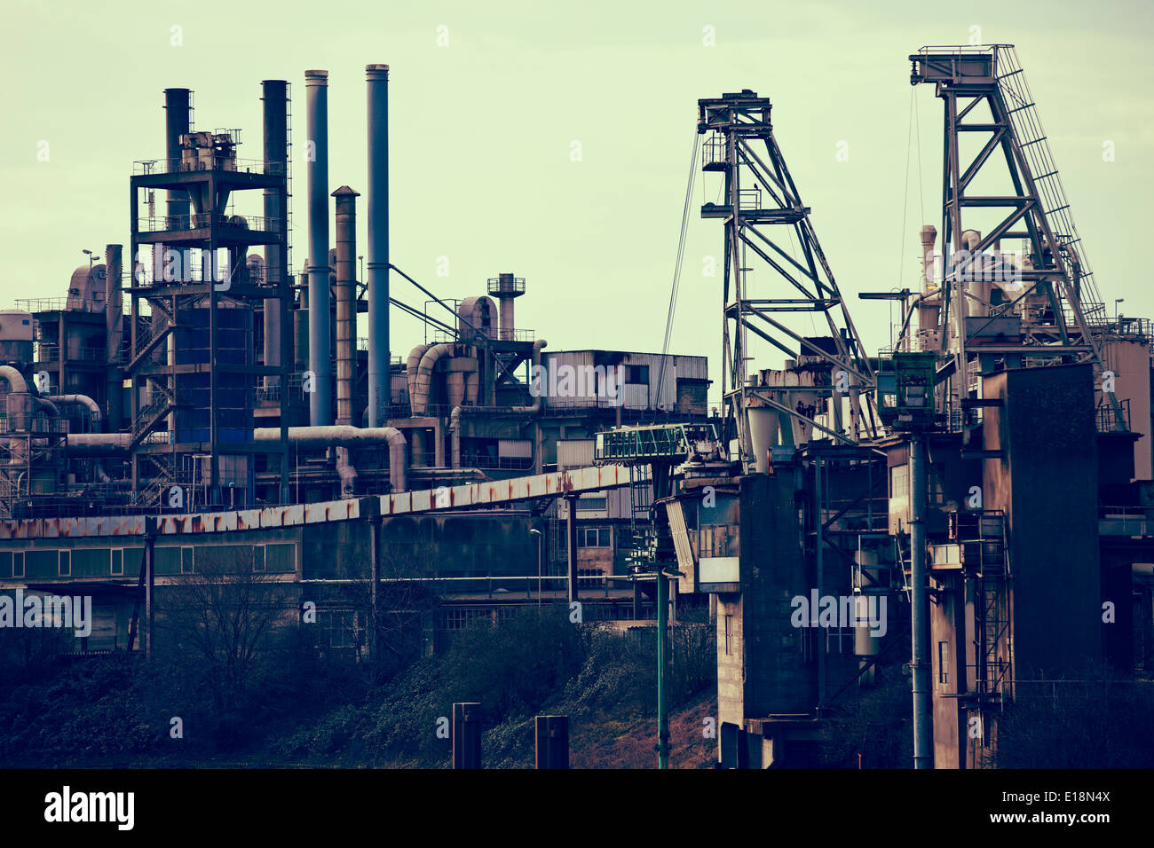 Old industrial facility hi-res stock photography and images - Alamy