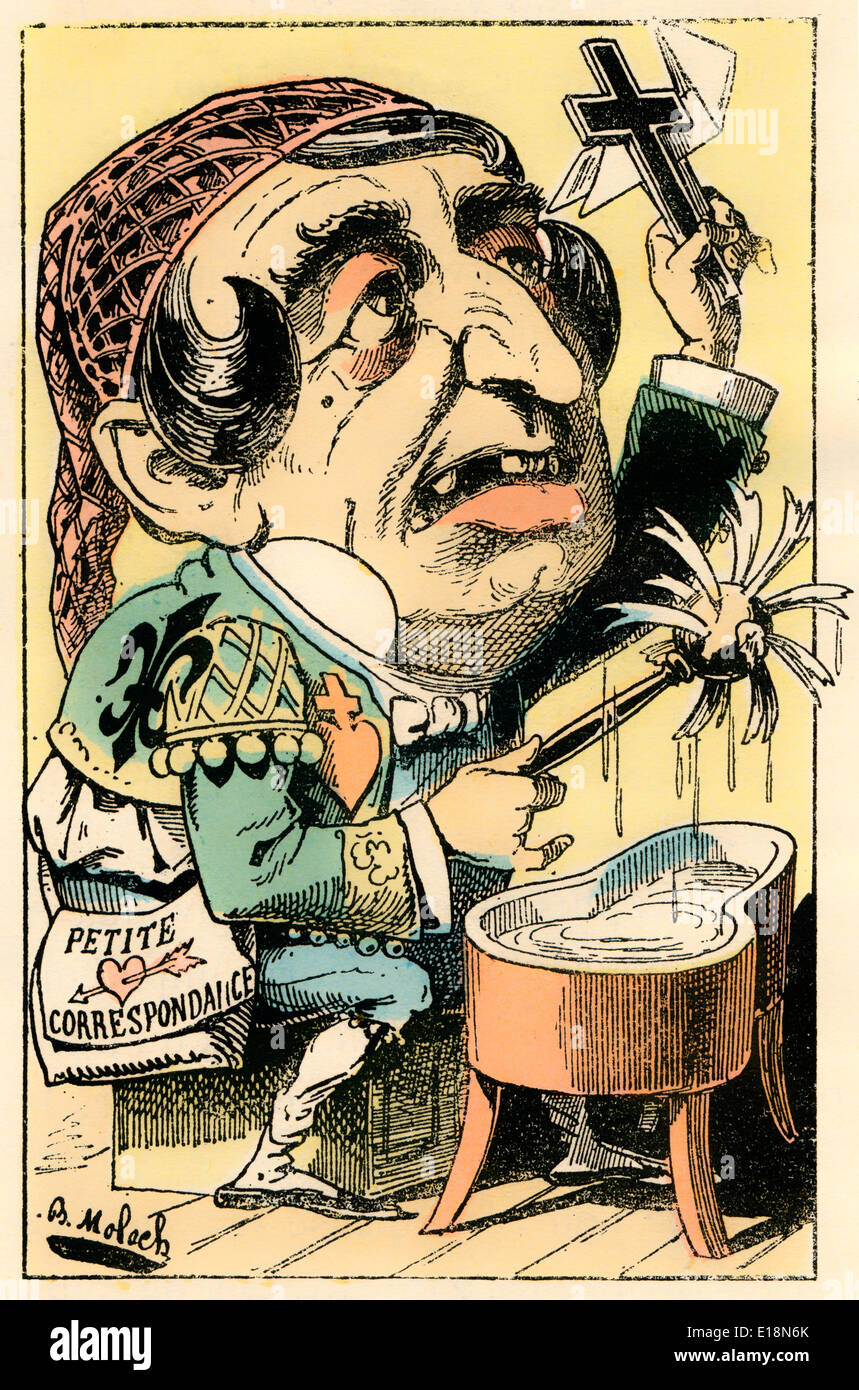 French political cartoon hi-res stock photography and images - Alamy