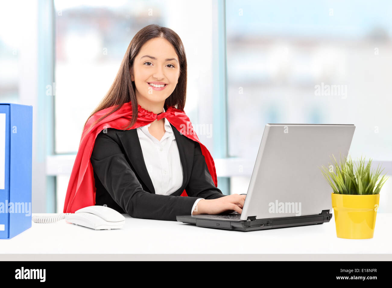 Superhero Laptop High Resolution Stock Photography and Images - Alamy