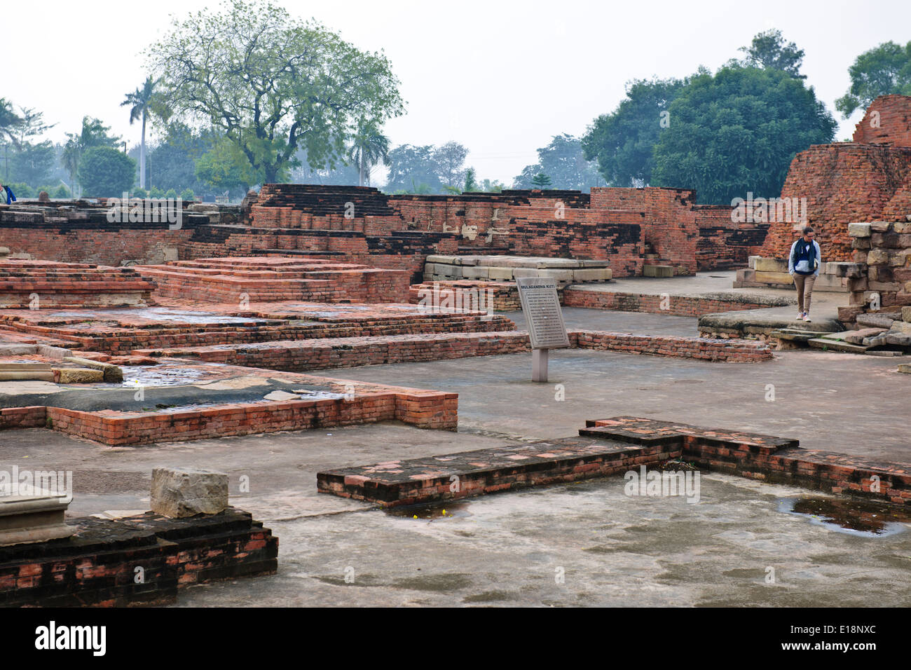 Sarnath Deer Park,Buddhist Centre of learning,Dhamekh stupa built by ...