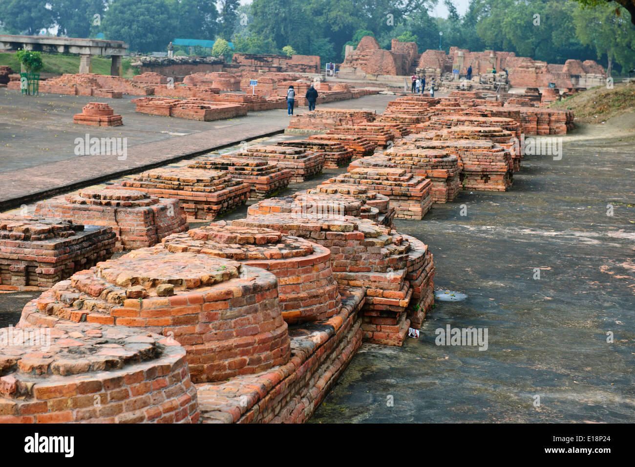 Sarnath Deer Park,Buddhist Centre of learning,Dhamekh stupa built by ...
