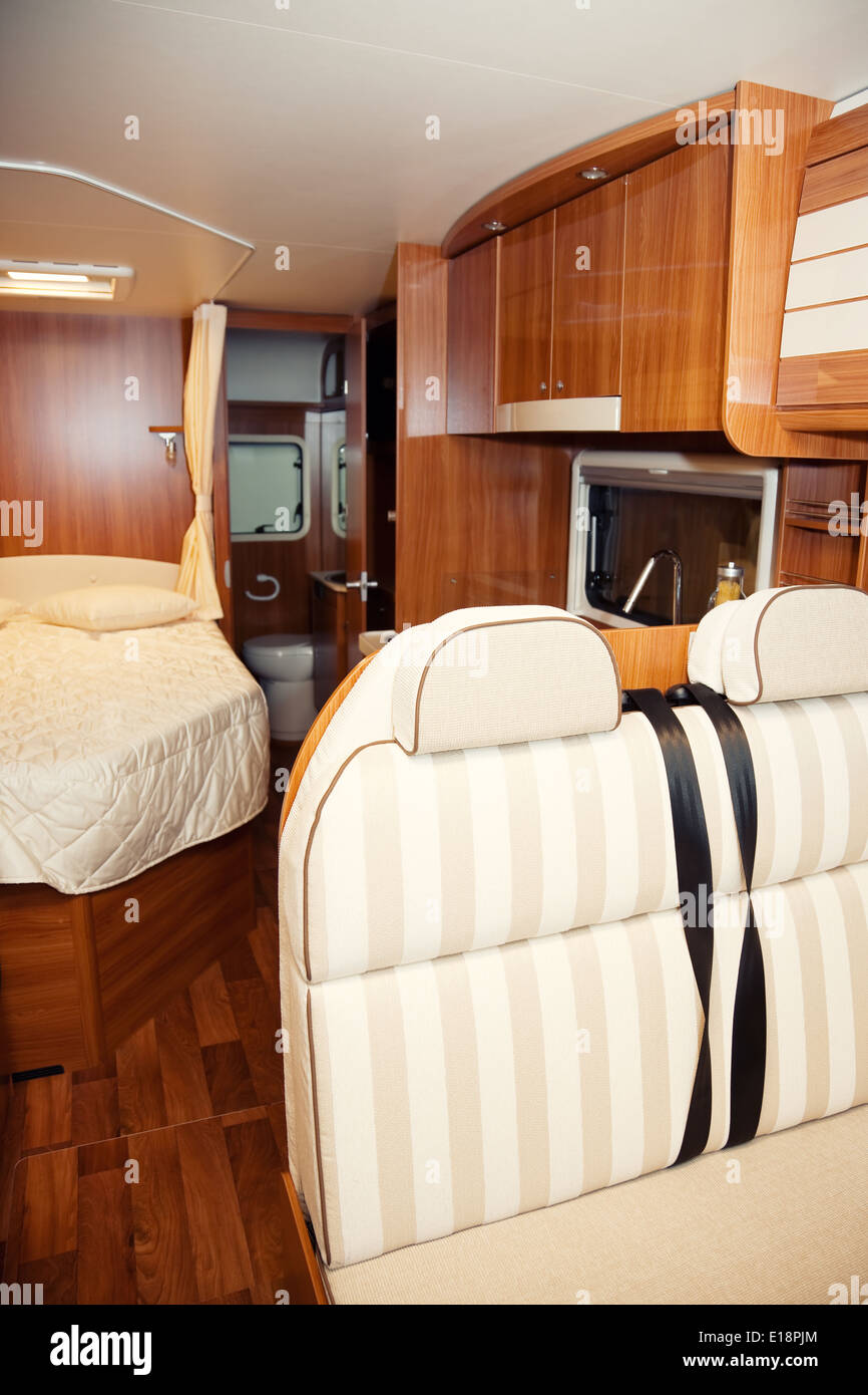 Interior of Recreational Vehicle Stock Photo - Alamy