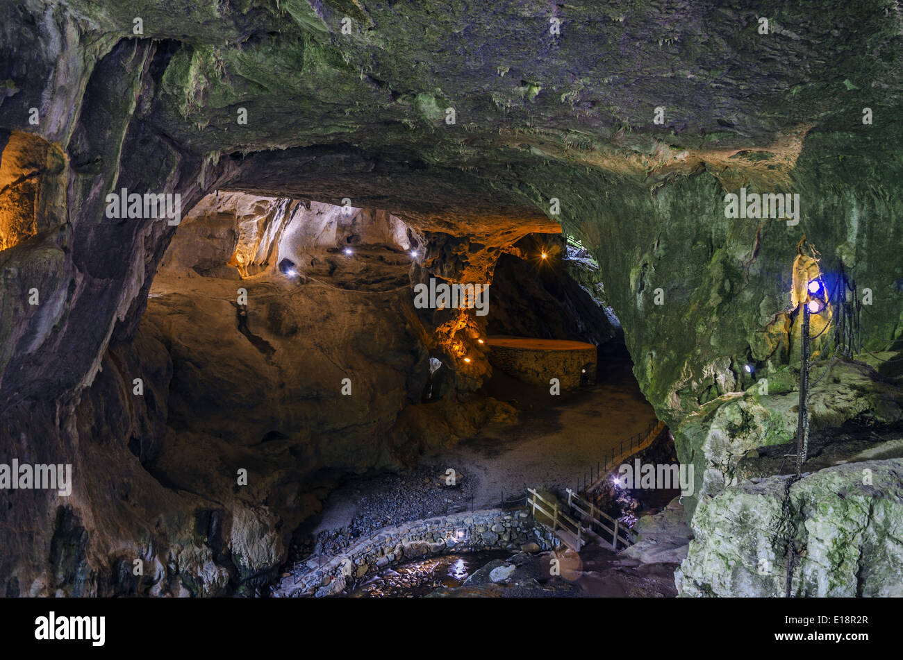 Picture inside the cave Stock Photo - Alamy