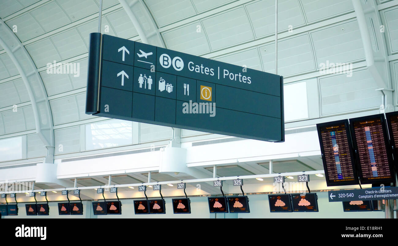 Airport Terminal Signs
