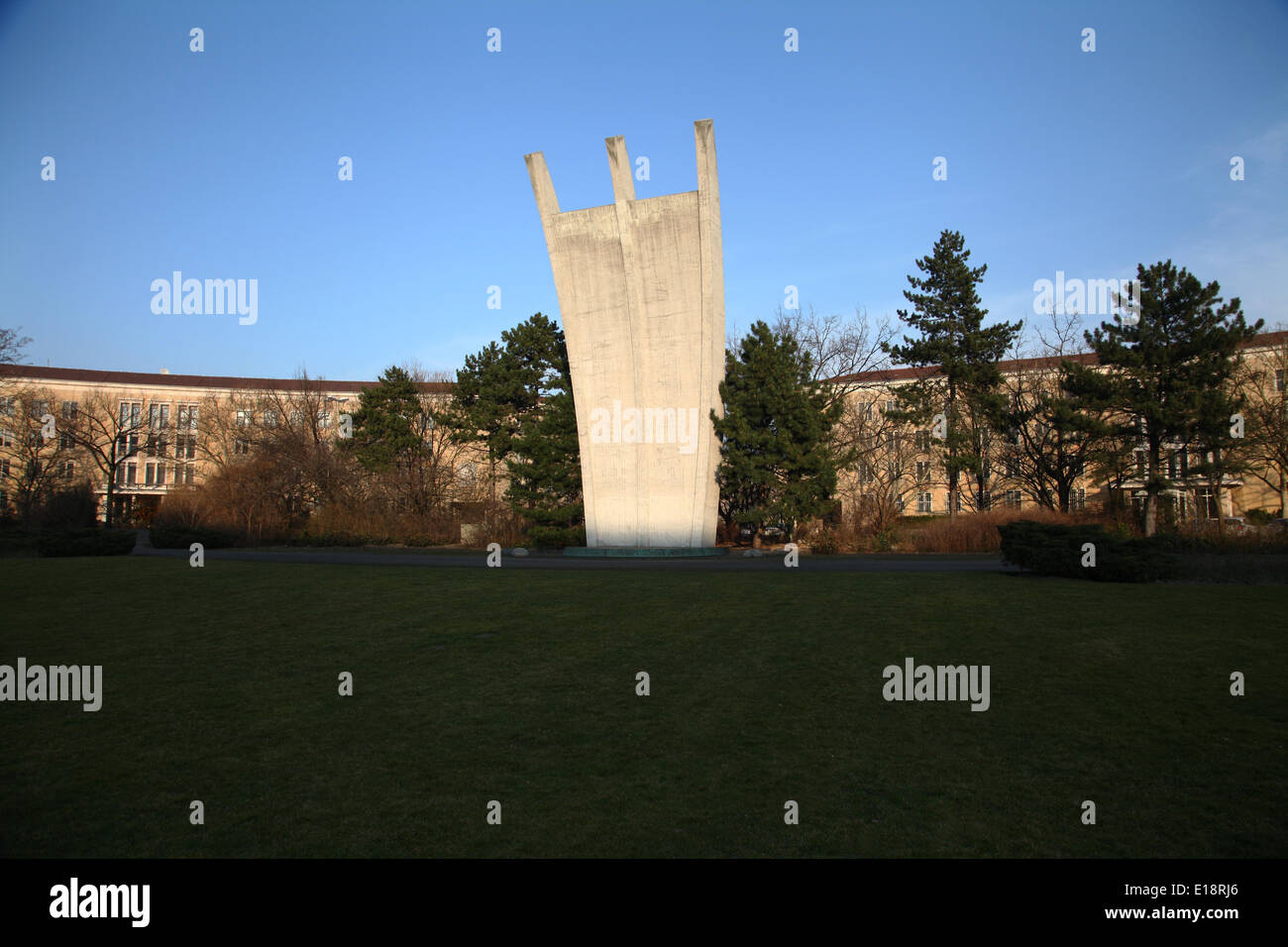 The monument for the Berlin airbridge is seen at former Tempelhof ...