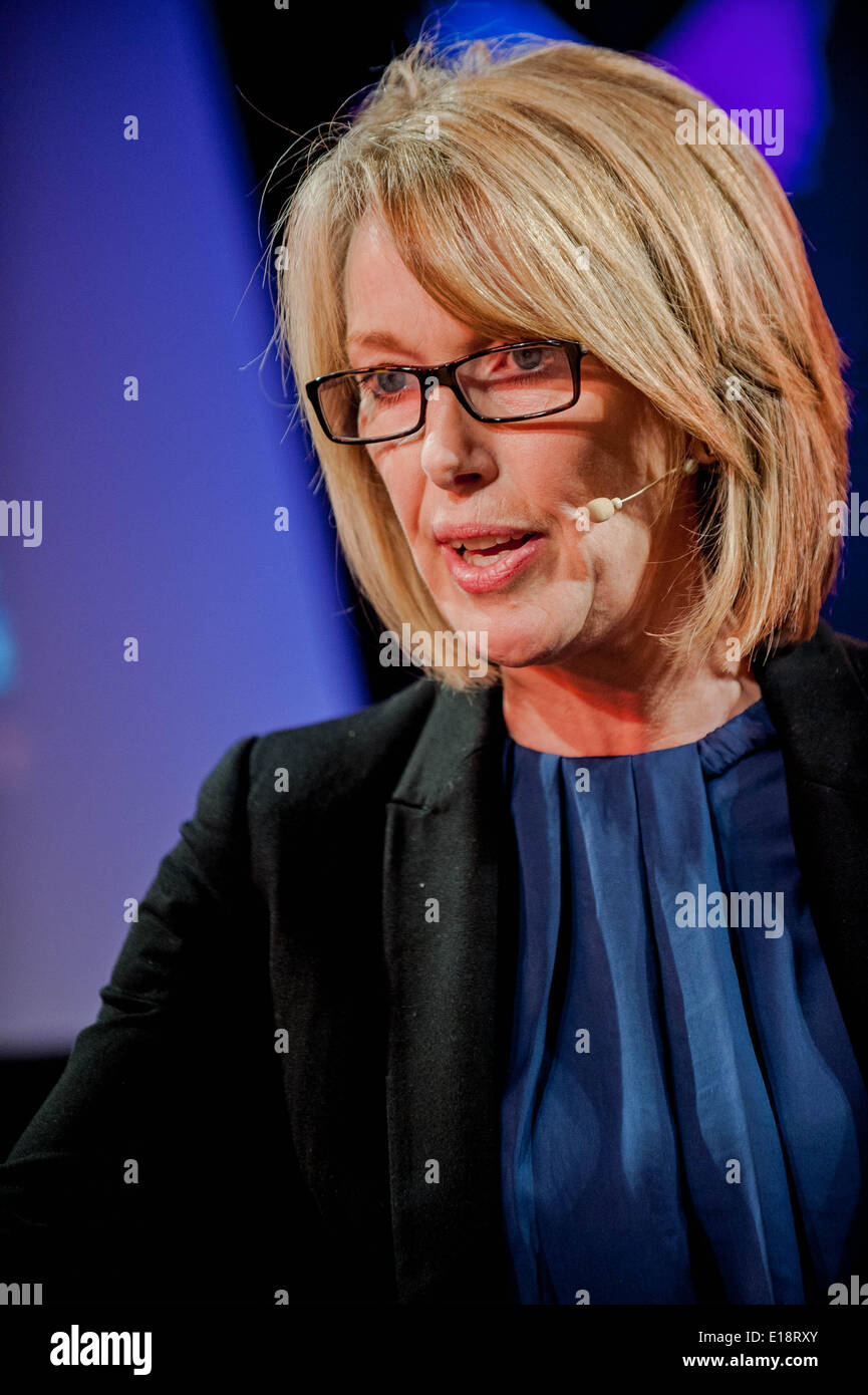 Tuesday 27 May 2014, Hay on Wye, UK Pictured: Bethan Rhys Roberts Re ...