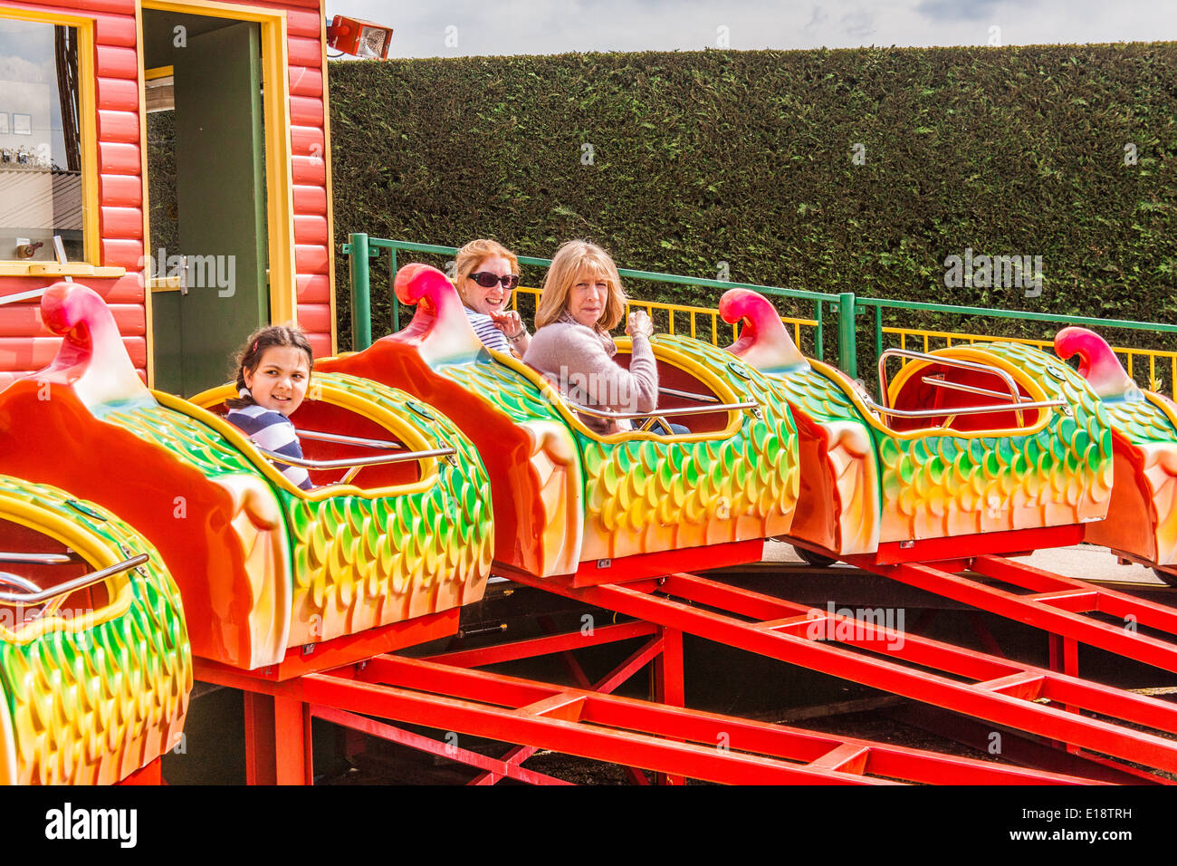 Roundabout park children hi-res stock photography and images - Alamy