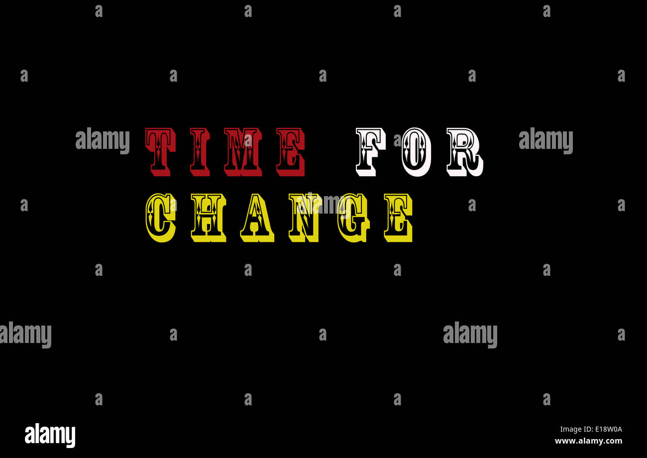 time for change symbol Stock Photo - Alamy