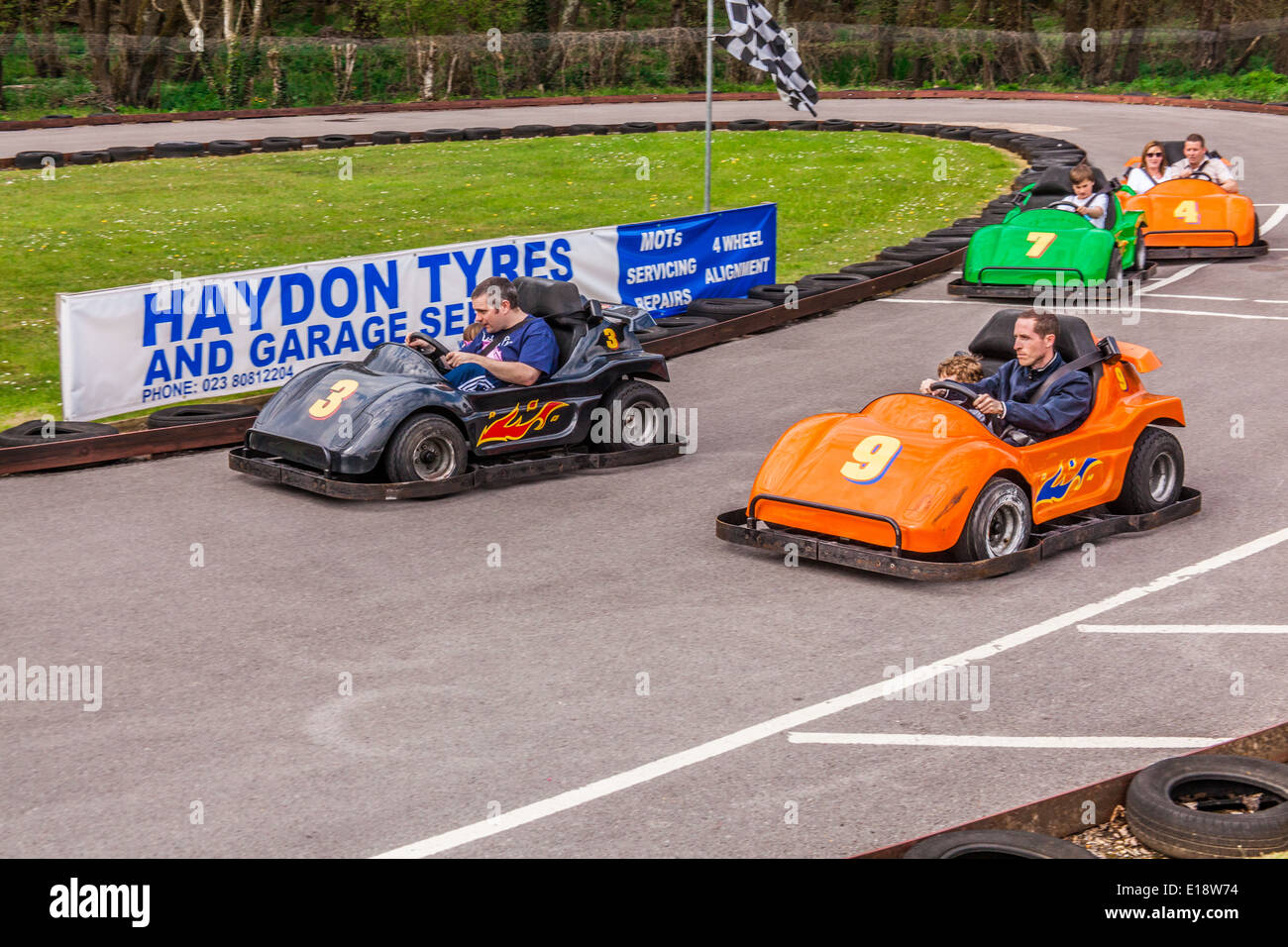 Go karts hi-res stock photography and images - Alamy
