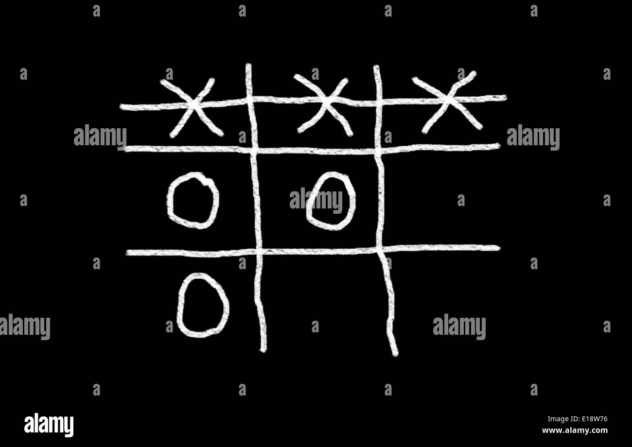 X and o game hi-res stock photography and images - Alamy