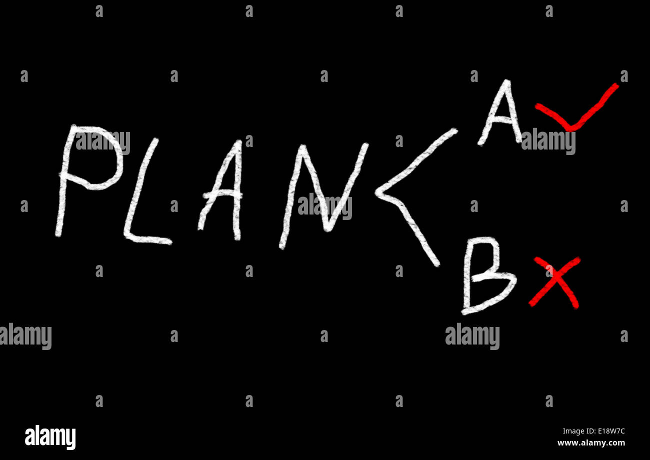 Blakboard Writing Of Choosing One Plan From Two Options Stock Photo Alamy blakboard-writing-of-choosing-one-plan-from-two-options-stock-photo-alamy