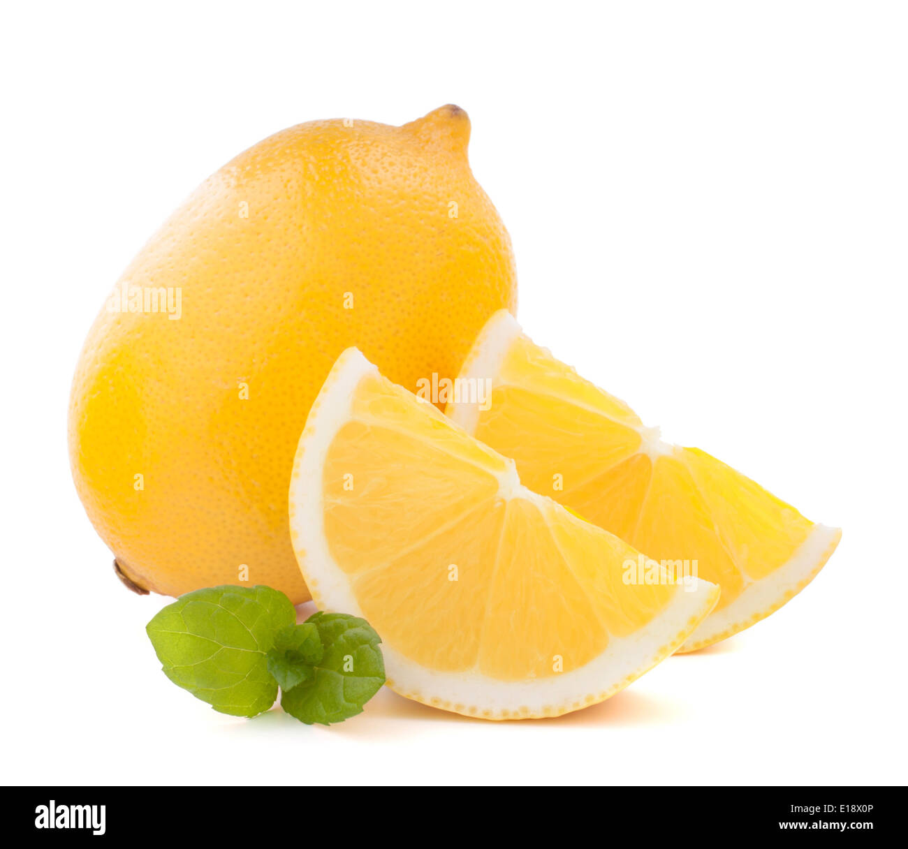 Lemon or citron citrus fruit isolated on white background cutout Stock ...
