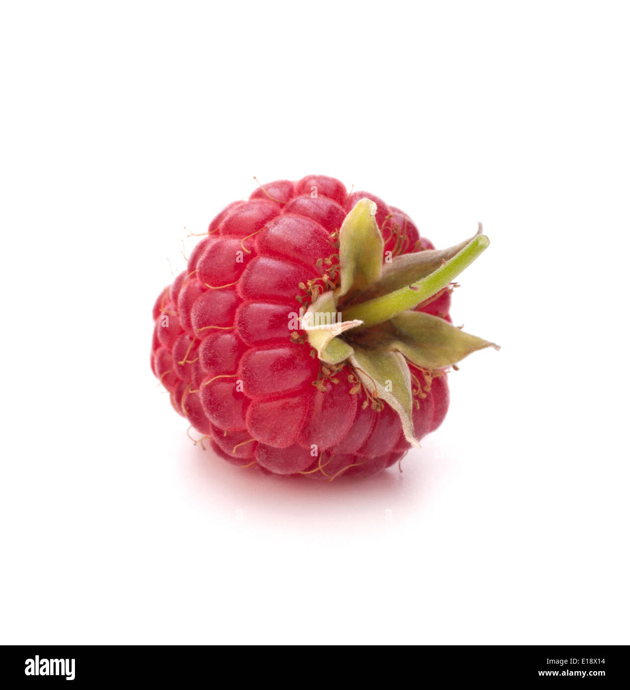 Sweet raspberry isolated on white background cutout Stock Photo - Alamy