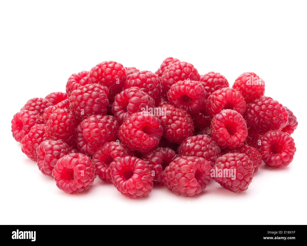 Sweet raspberry isolated on white background cutout Stock Photo - Alamy