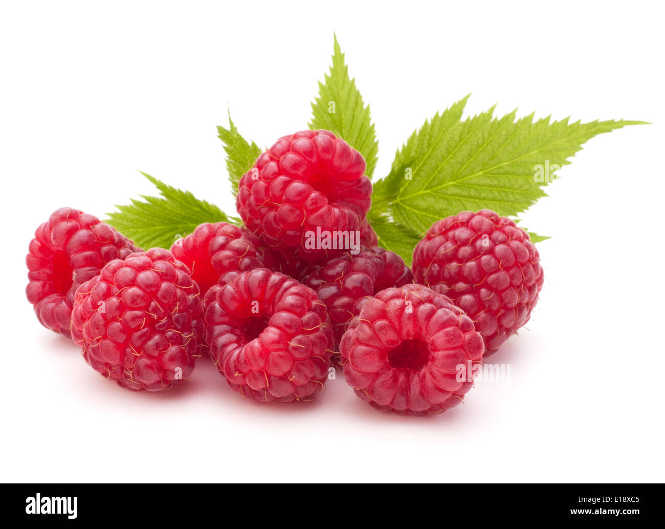 Sweet raspberry isolated on white background cutout Stock Photo - Alamy