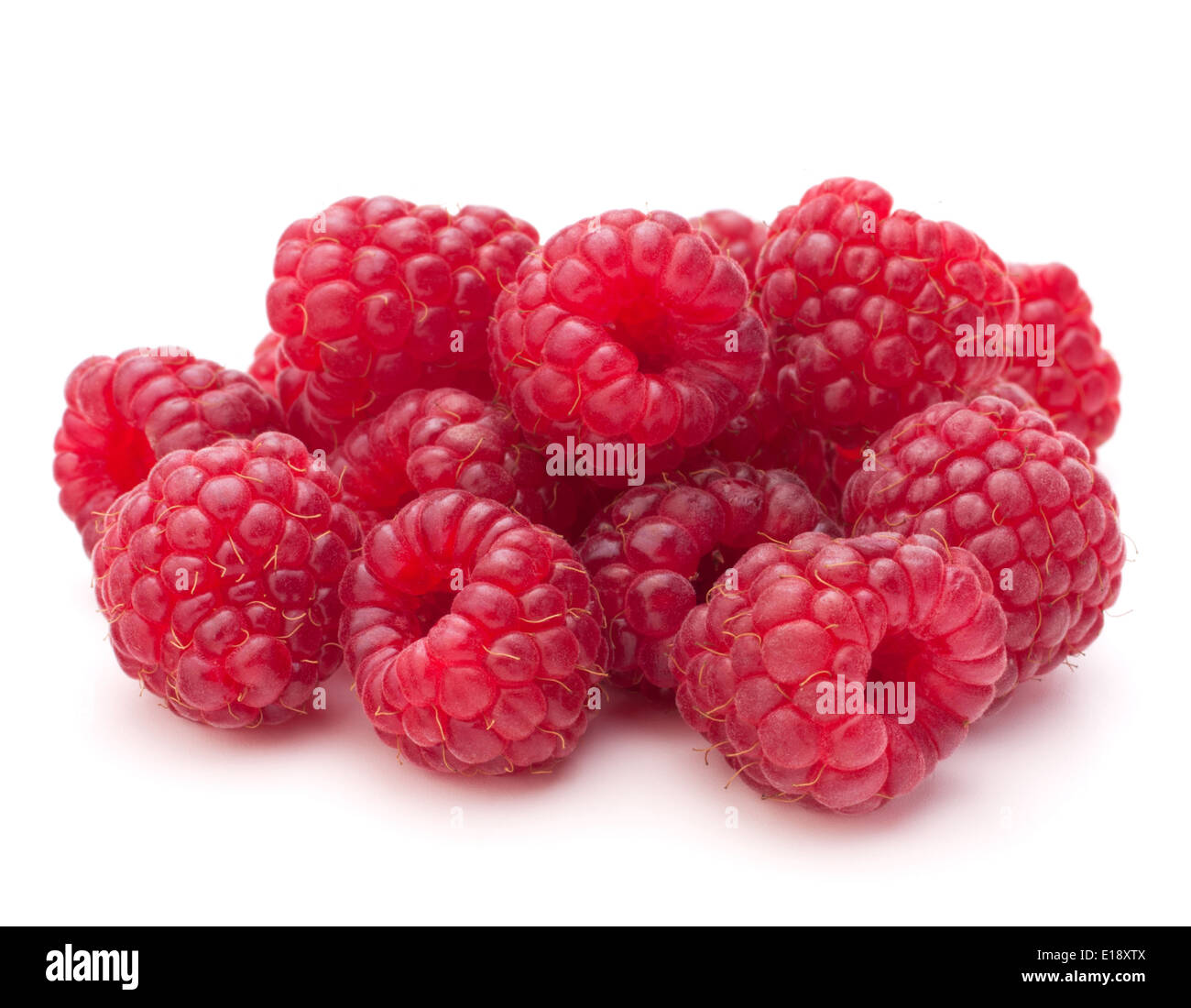 Sweet raspberry isolated on white background cutout Stock Photo - Alamy
