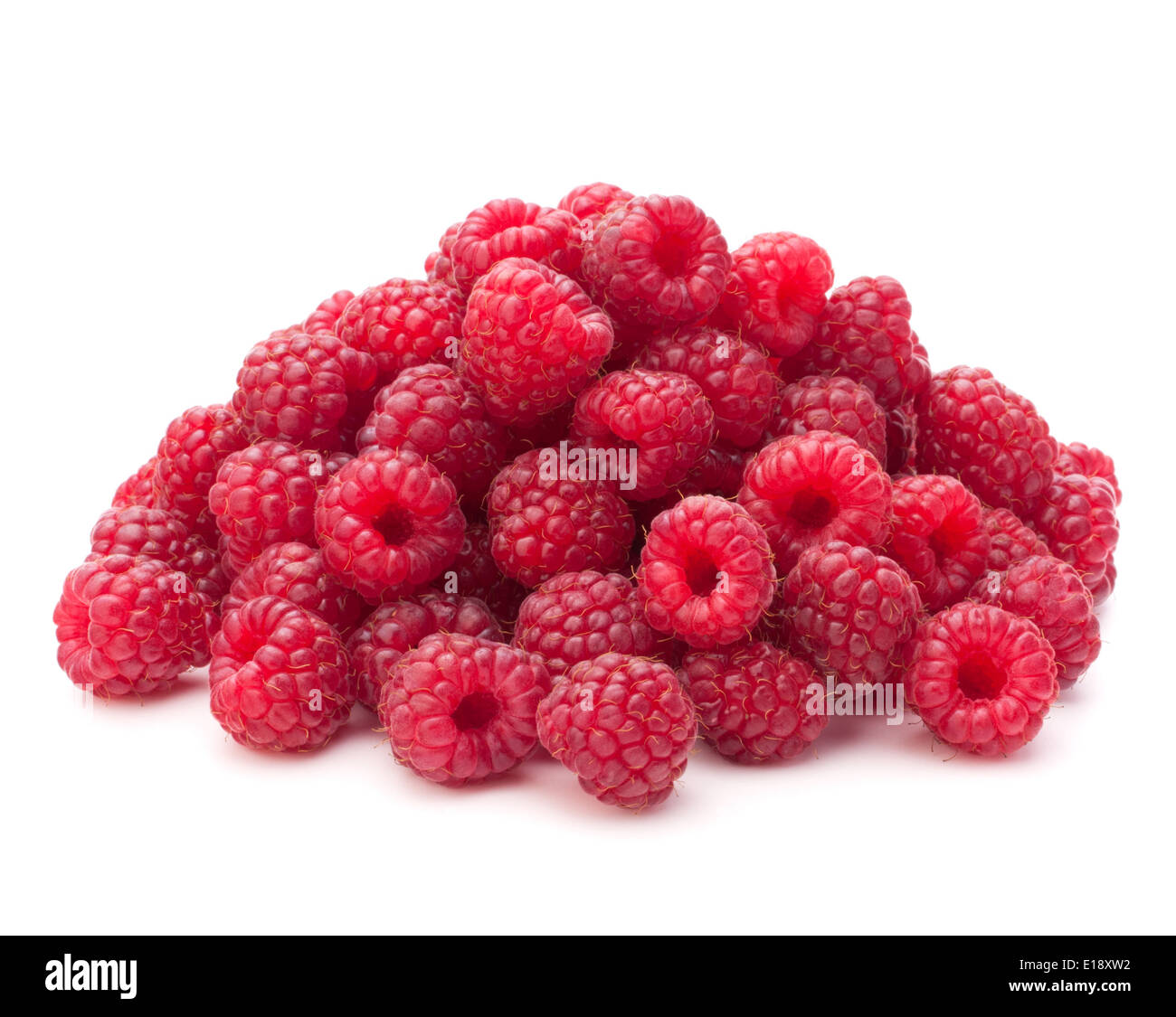 Sweet raspberry isolated on white background cutout Stock Photo - Alamy