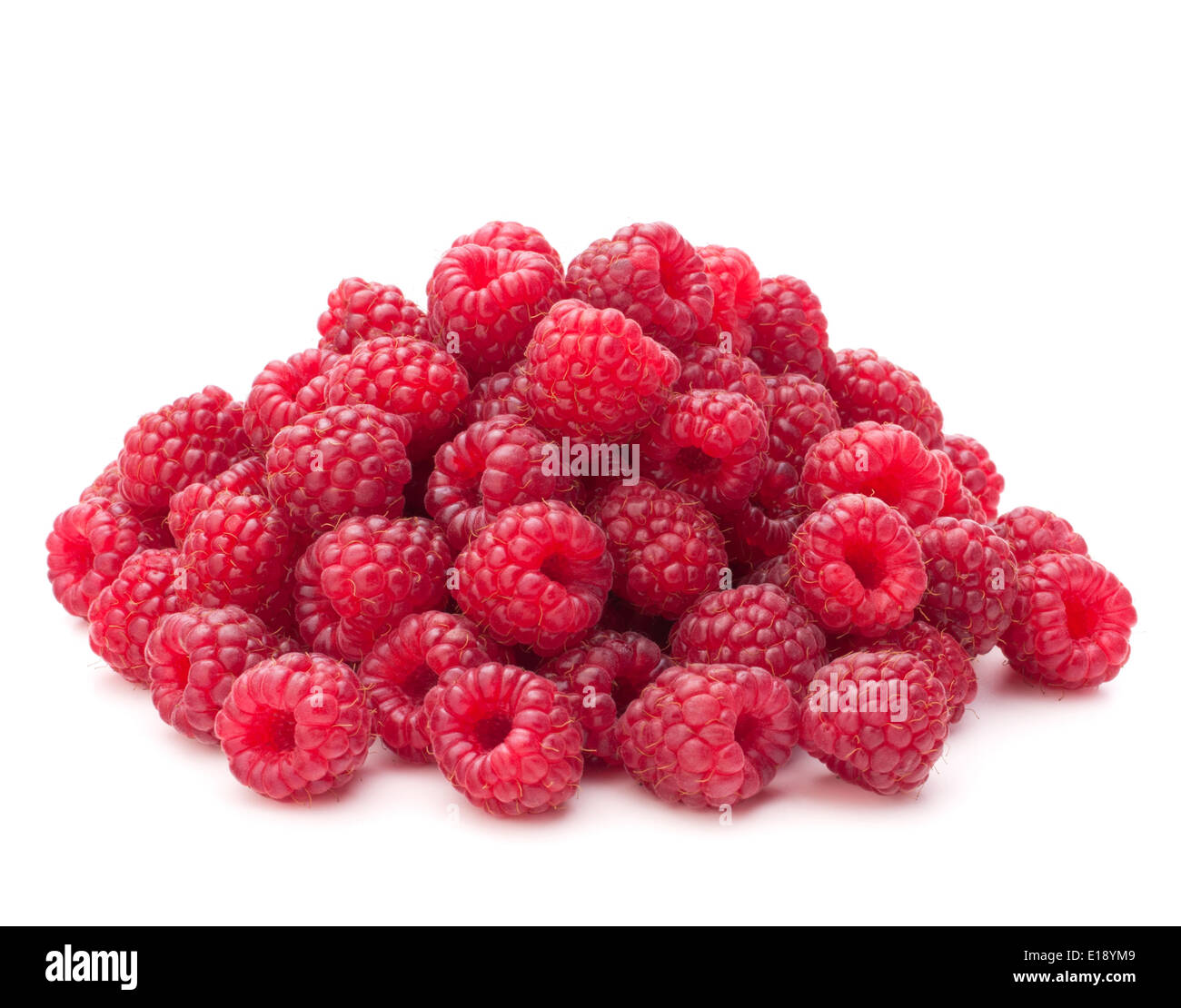 Sweet raspberry isolated on white background cutout Stock Photo - Alamy