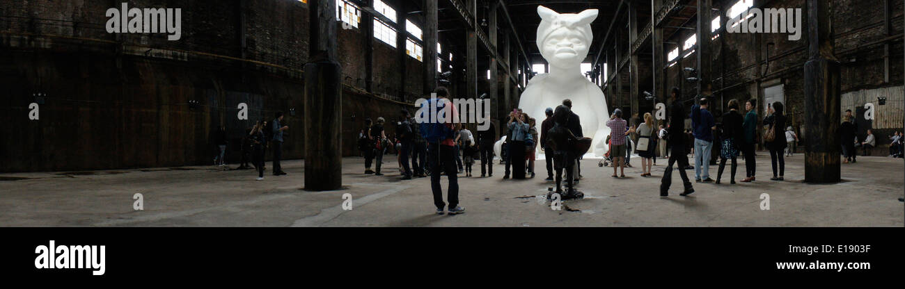 "A Subtlety" or "The Marvelous Sugar Baby" by the artist Kara Walker is ...