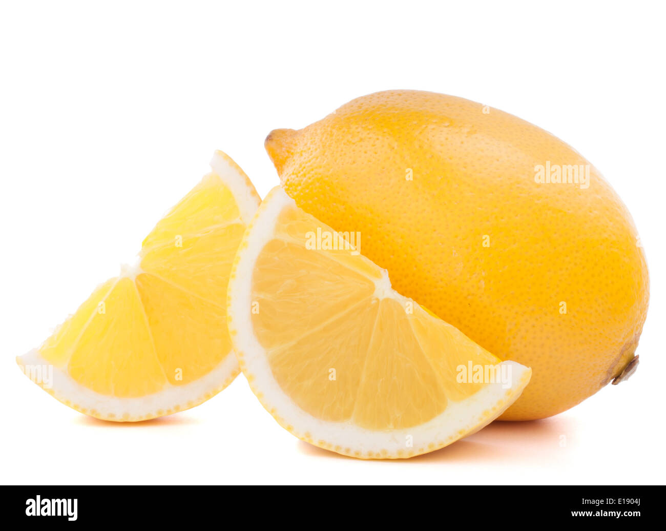 Lemon or citron citrus fruit isolated on white background cutout Stock ...