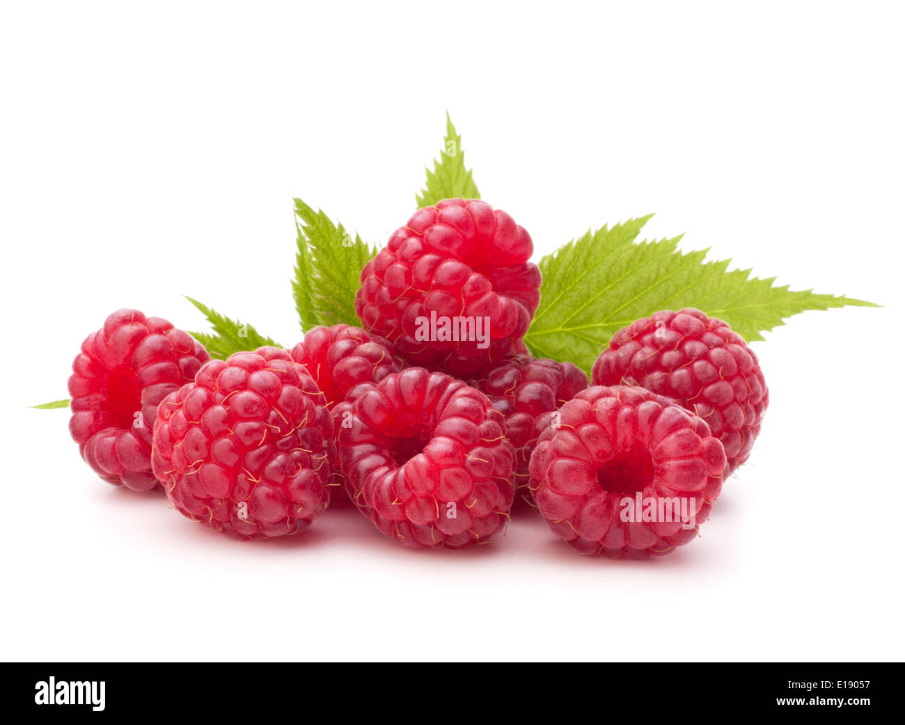 Sweet raspberry isolated on white background cutout Stock Photo - Alamy