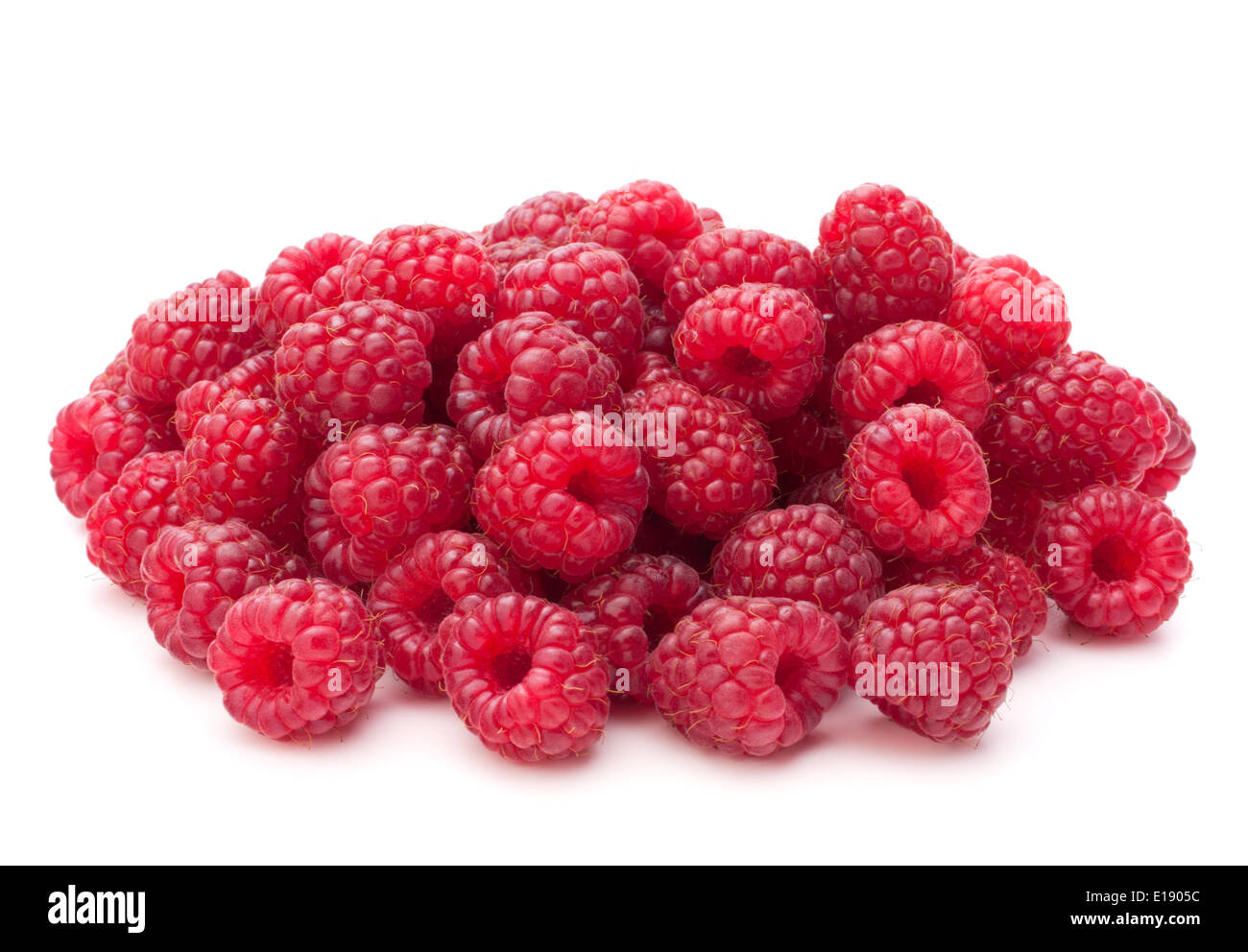 Sweet raspberry isolated on white background cutout Stock Photo - Alamy