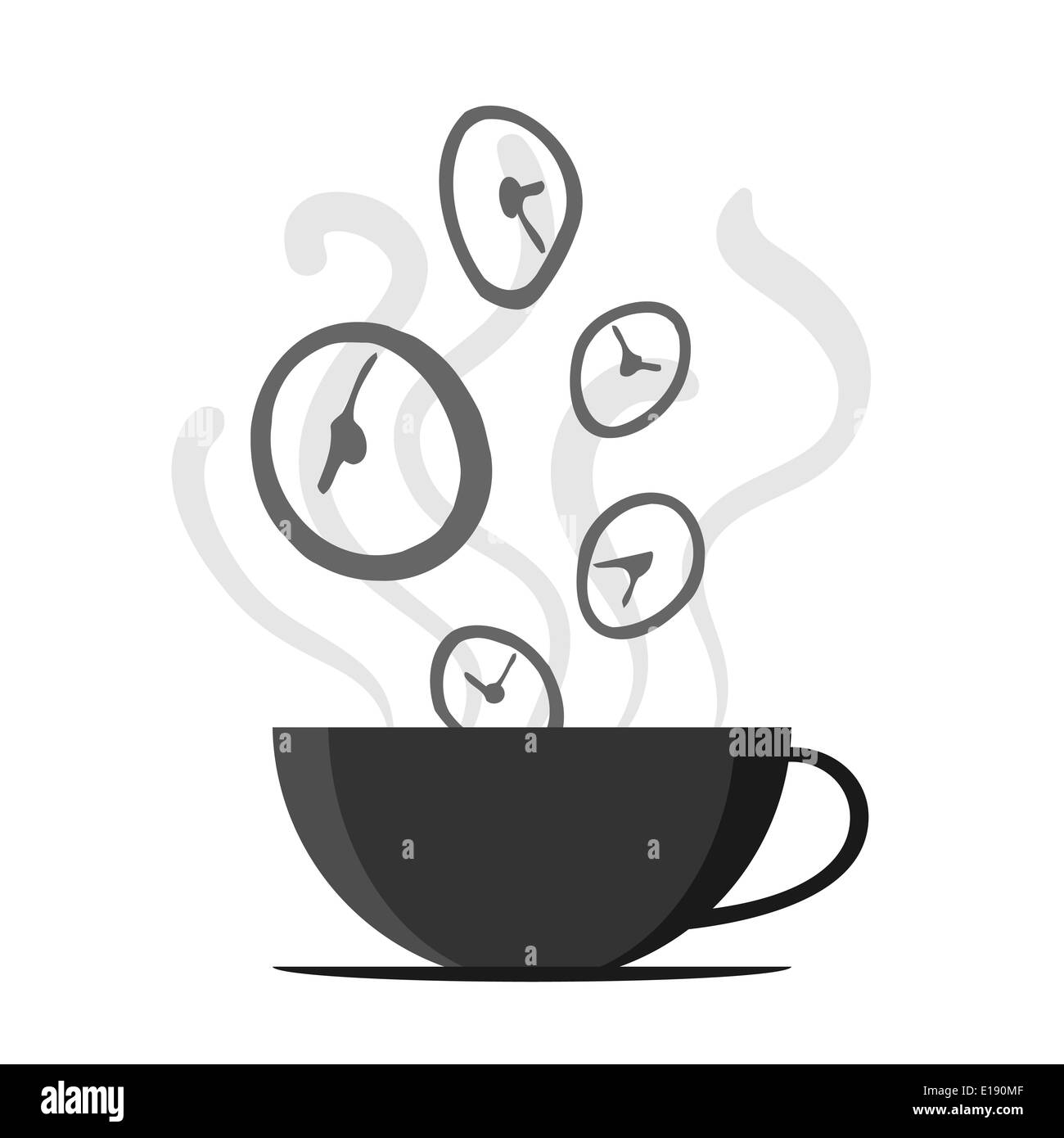 Time flies clock hi-res stock photography and images - Alamy