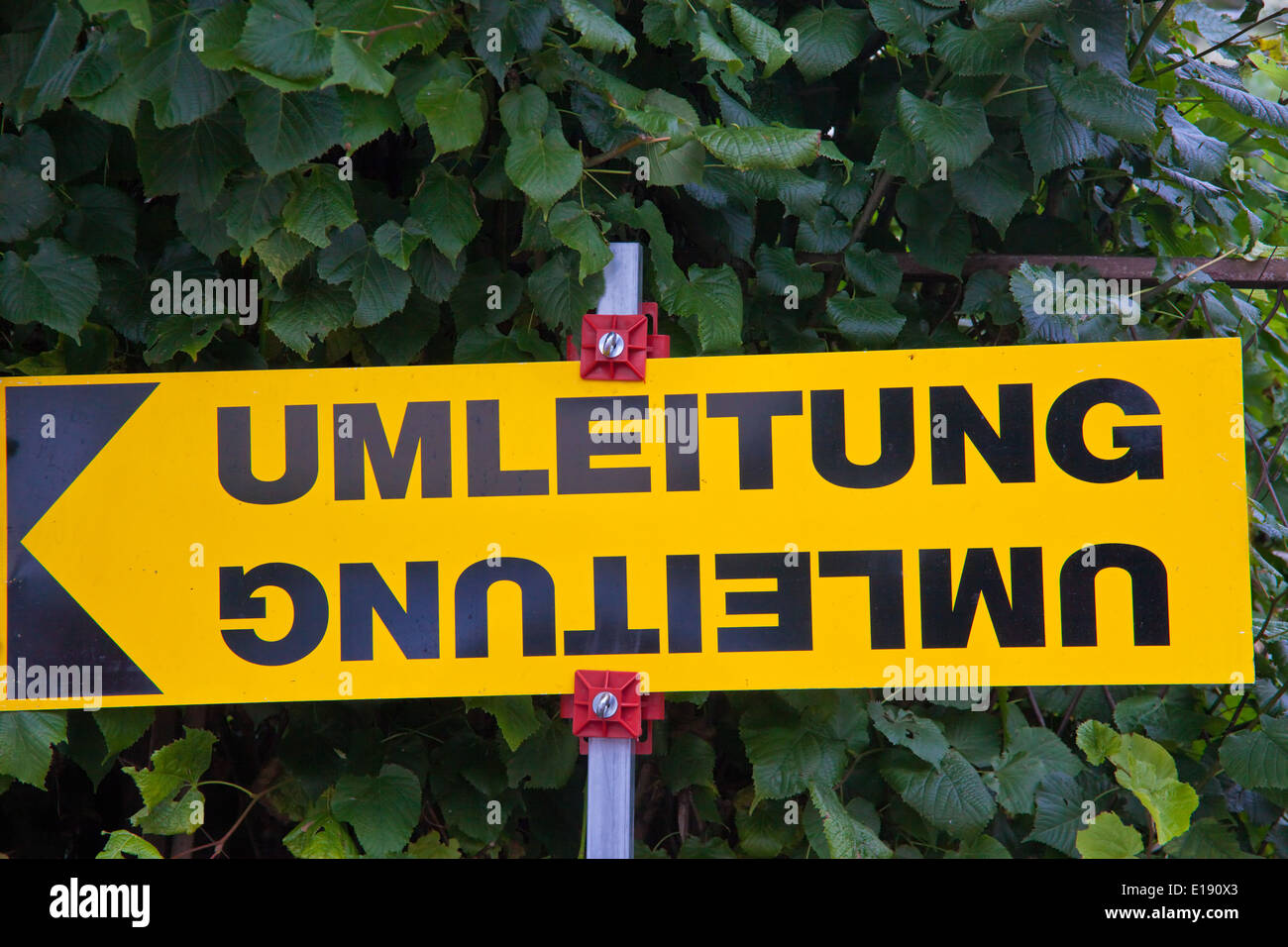 Umleitung hi-res stock photography and images - Alamy