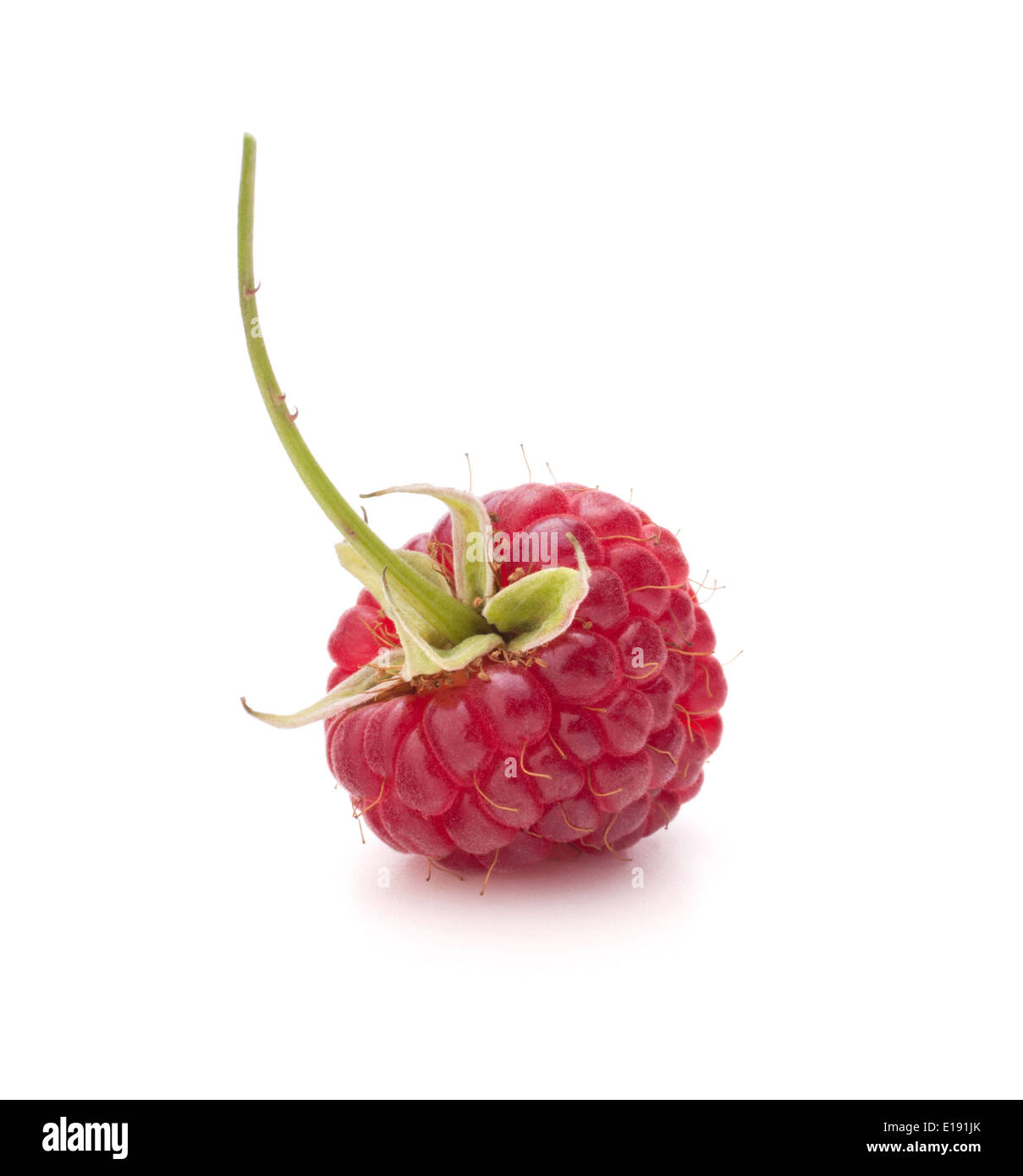 Sweet raspberry isolated on white background cutout Stock Photo - Alamy