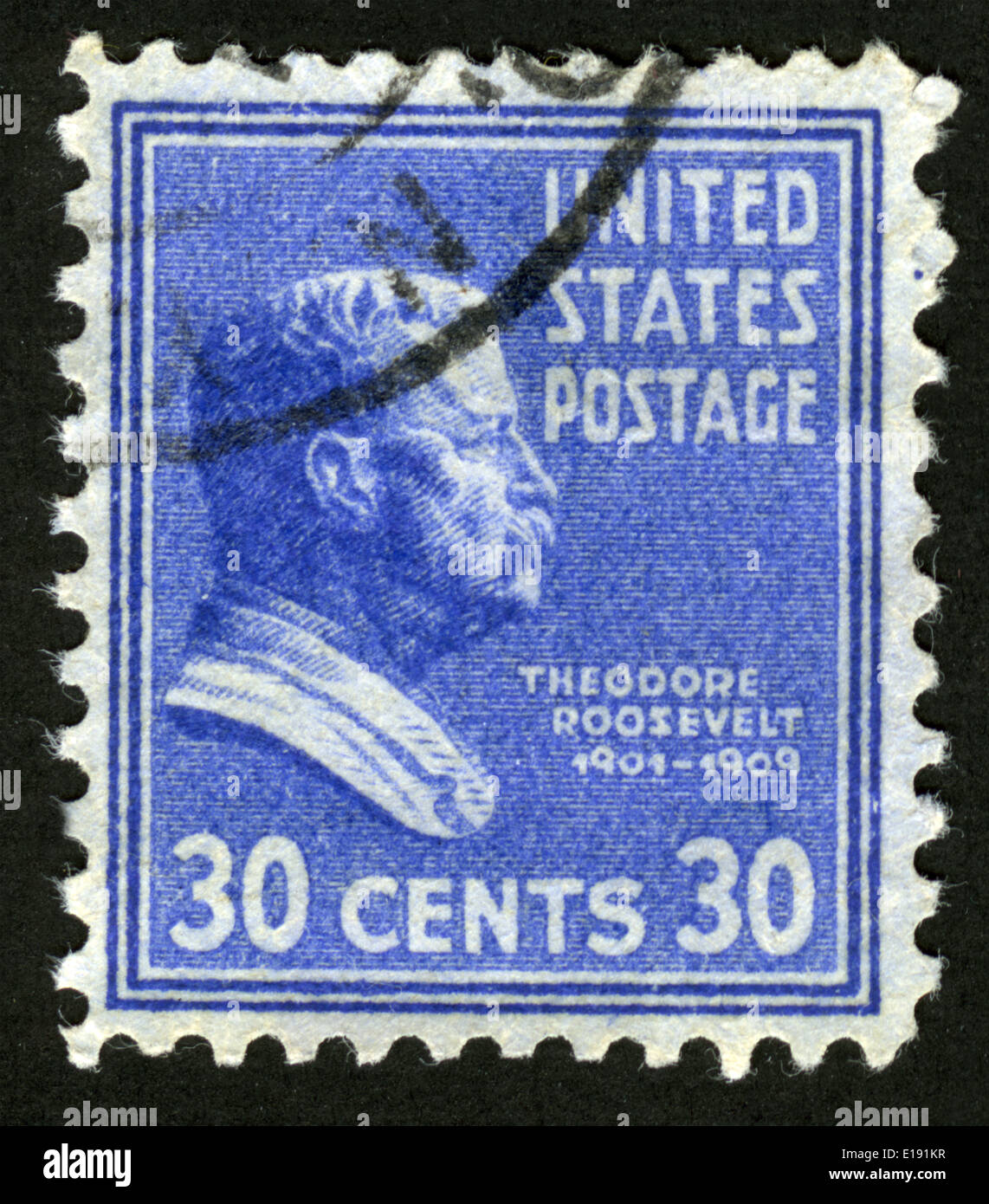 Us postage stamp theodore roosevelt hi-res stock photography and images ...