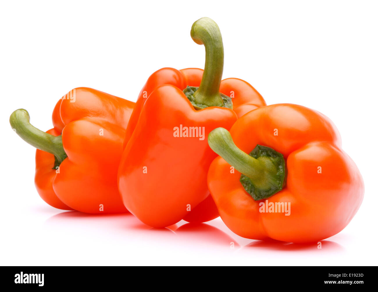 Sweet bell pepper isolated on white background cutout Stock Photo - Alamy