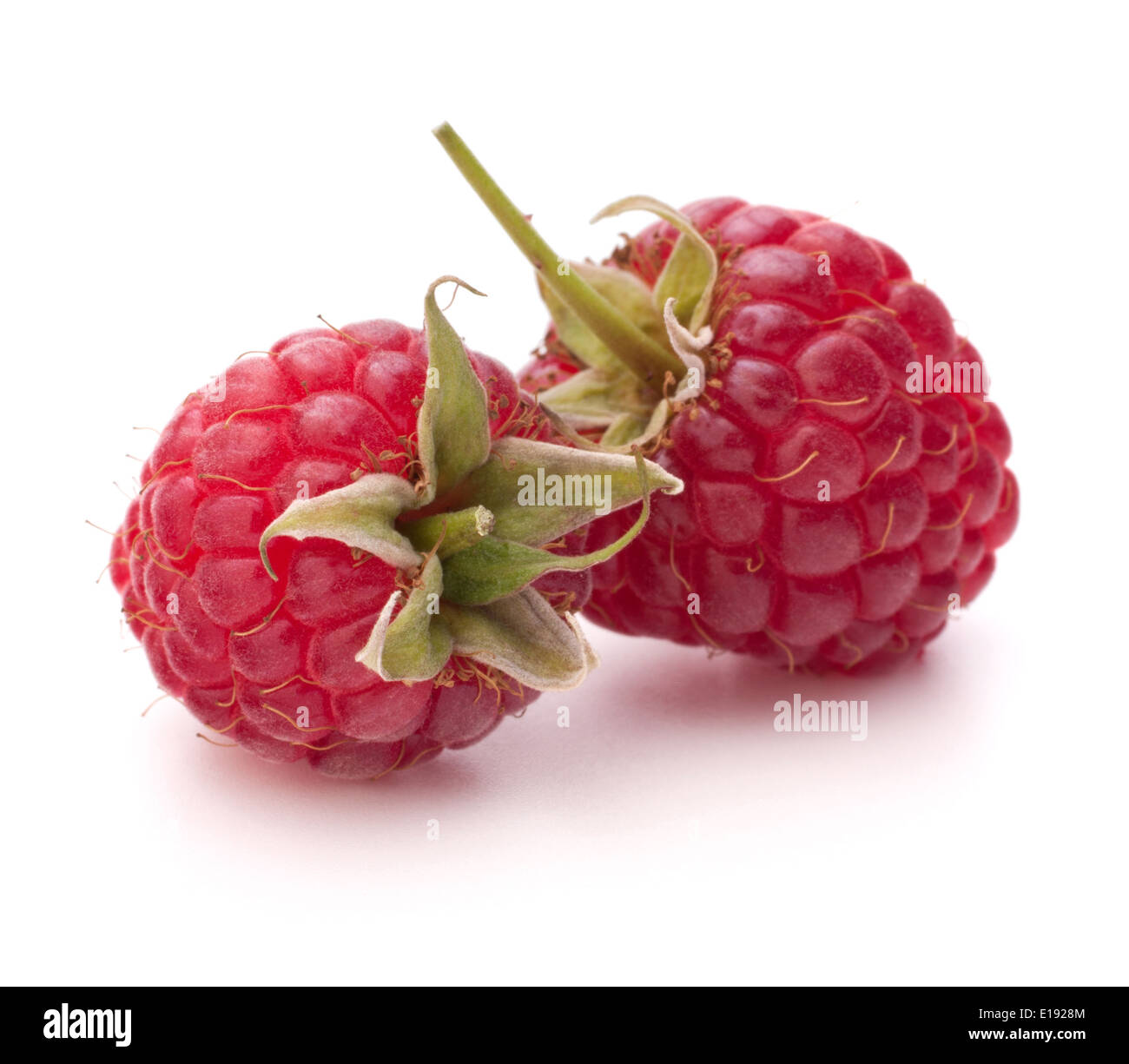 Sweet raspberry isolated on white background cutout Stock Photo - Alamy