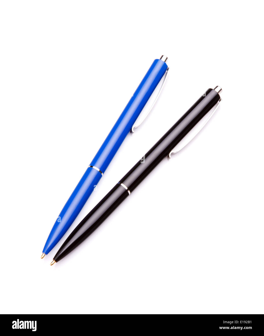 Ballpoint pen isolated on white background cutout Stock Photo - Alamy