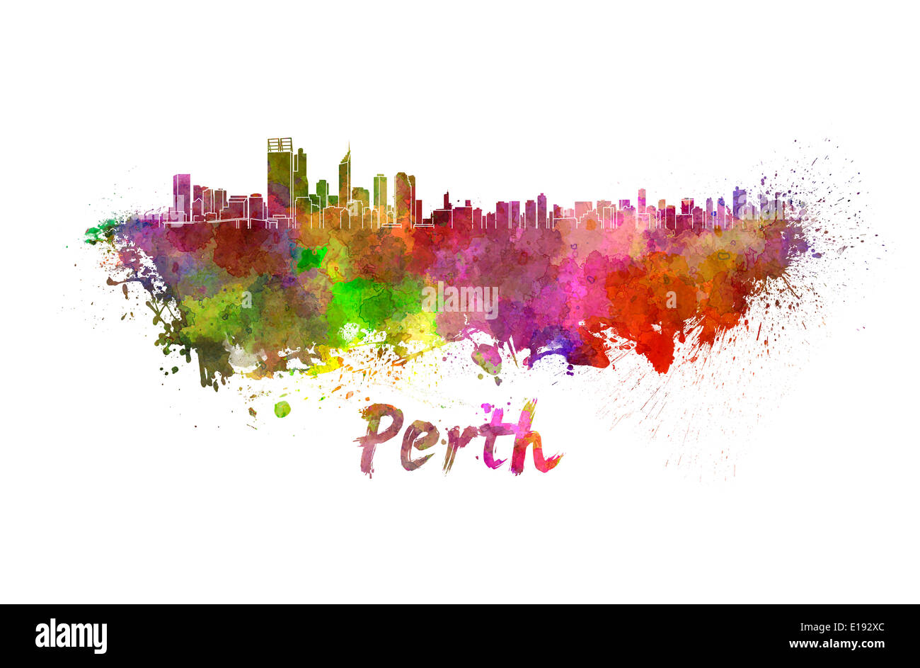 Perth architecture Cut Out Stock Images & Pictures - Alamy