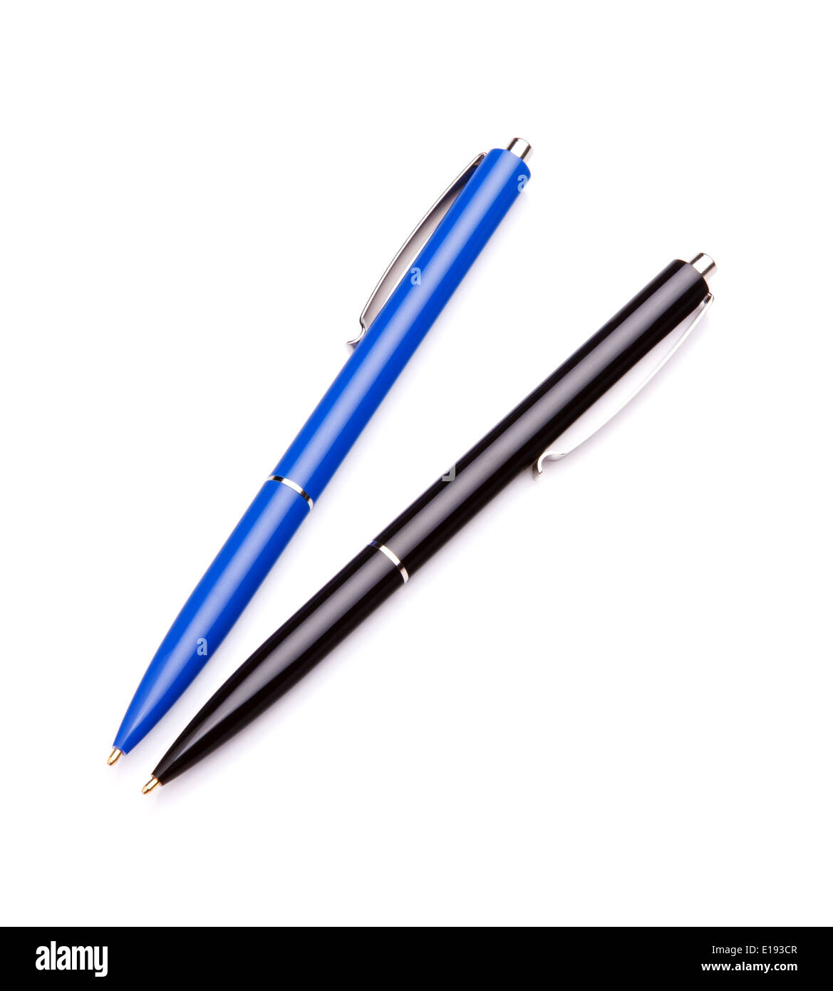 Ballpoint pen isolated on white background cutout Stock Photo - Alamy