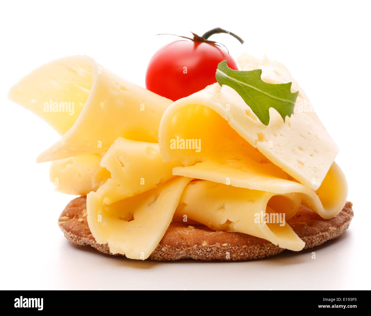 Cheese sandwich isolated on white background cutout Stock Photo - Alamy