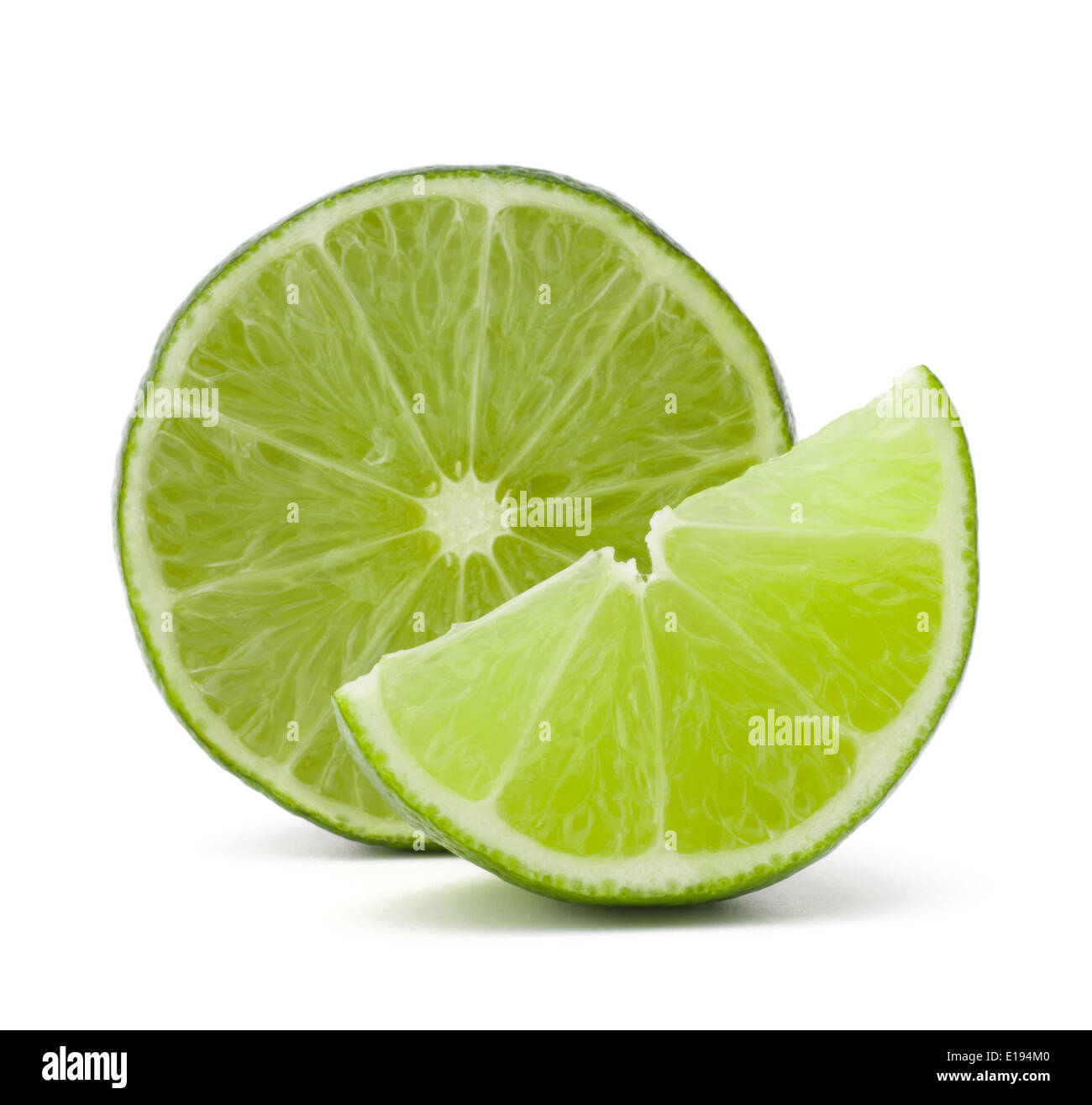 Citrus lime fruit isolated on white background cutout Stock Photo - Alamy