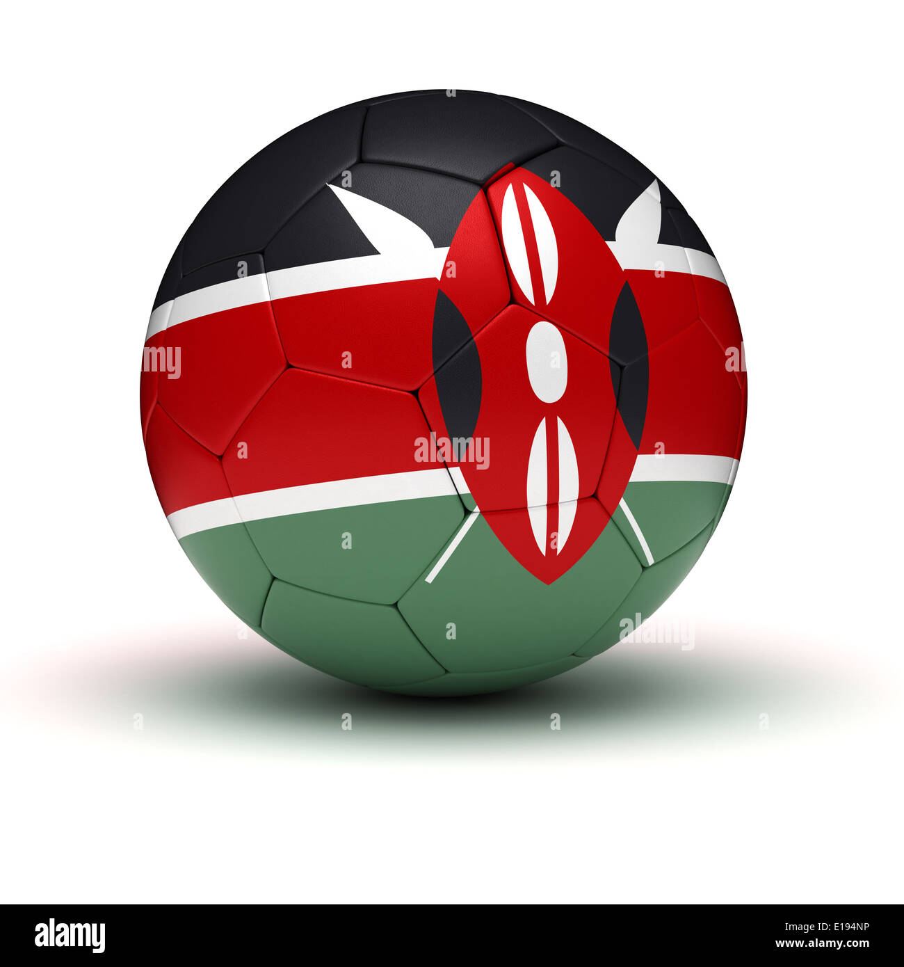 Kenyan Football (isolated with clipping path Stock Photo - Alamy