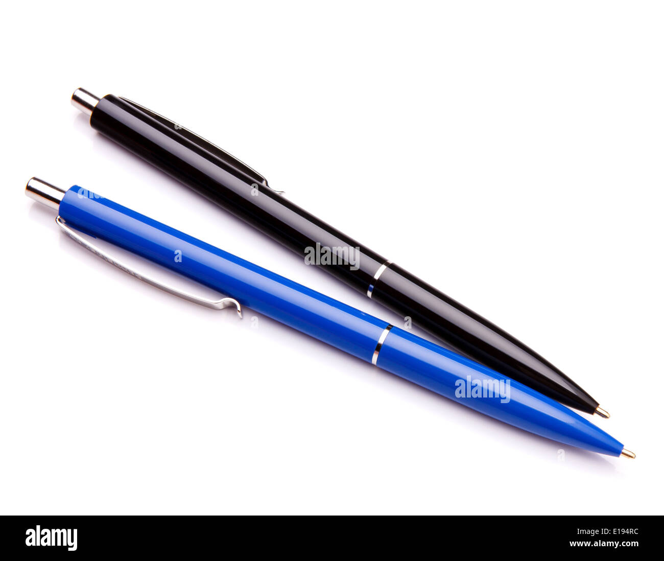 Ballpoint pen isolated on white background cutout Stock Photo - Alamy