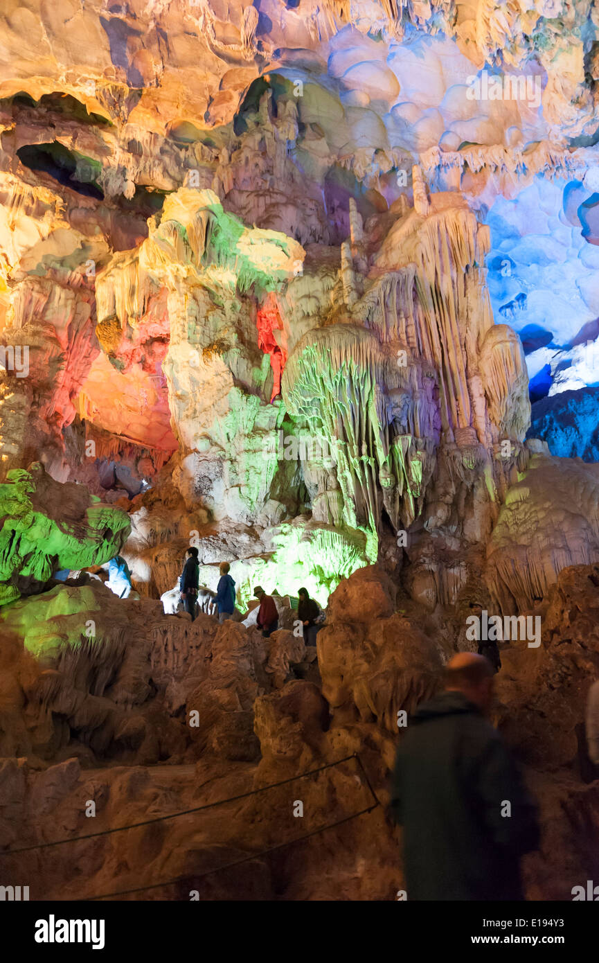 Ha Long Bay Cave Stock Photo - Alamy