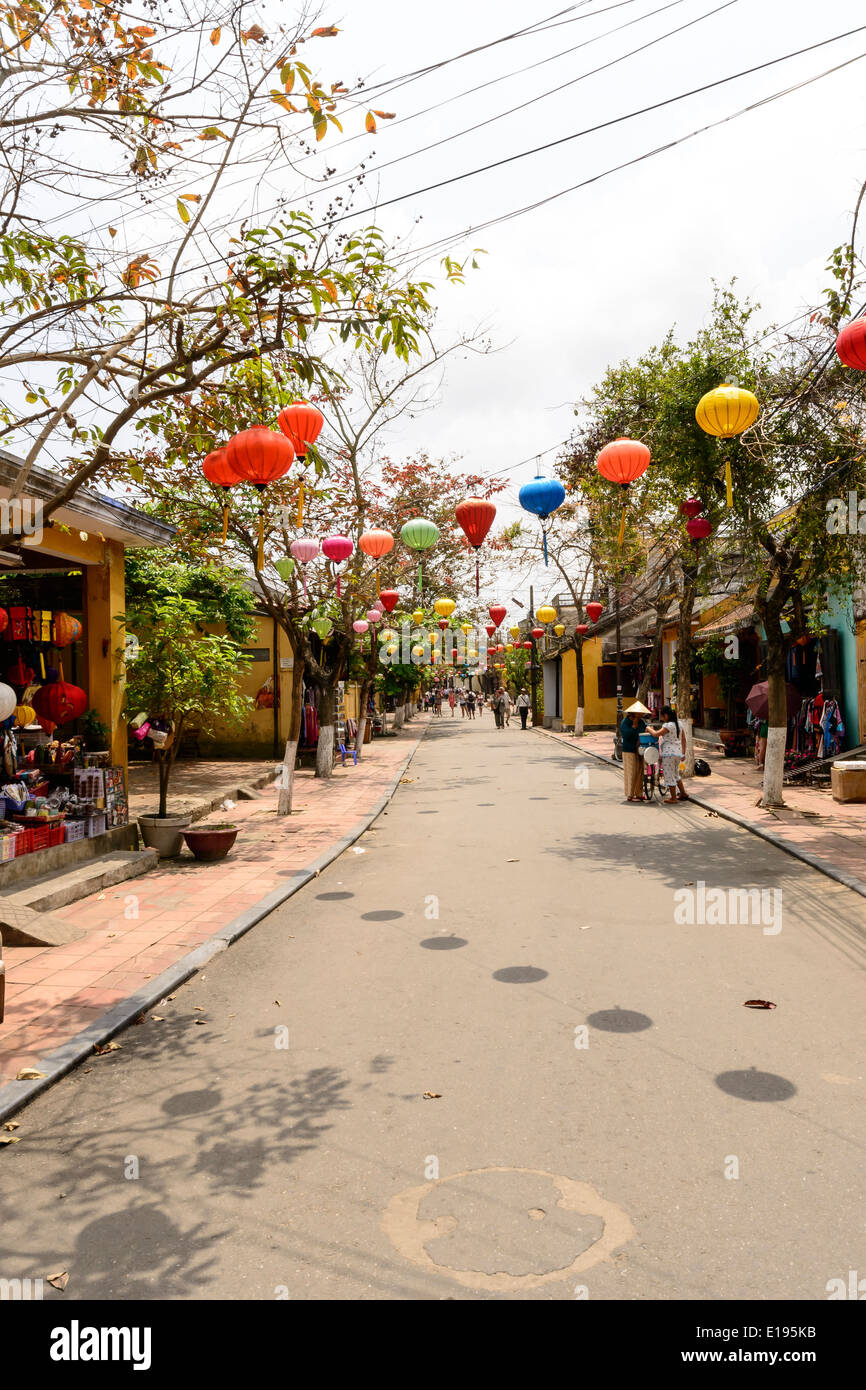Hoi An street Stock Photo - Alamy