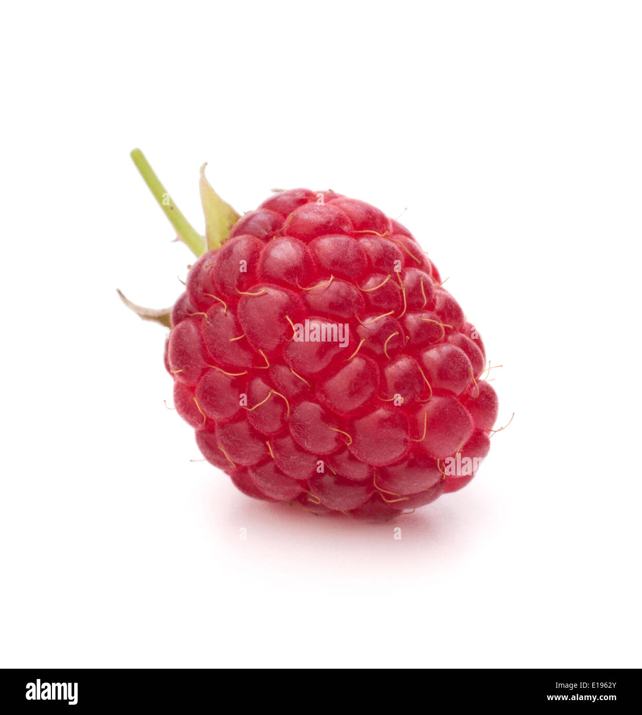 Sweet raspberry isolated on white background cutout Stock Photo - Alamy