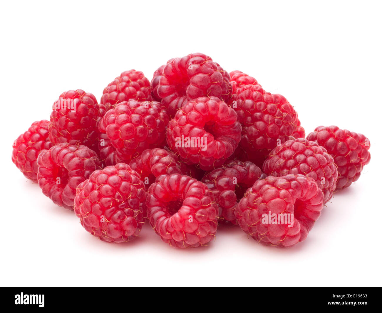 Sweet raspberry isolated on white background cutout Stock Photo - Alamy