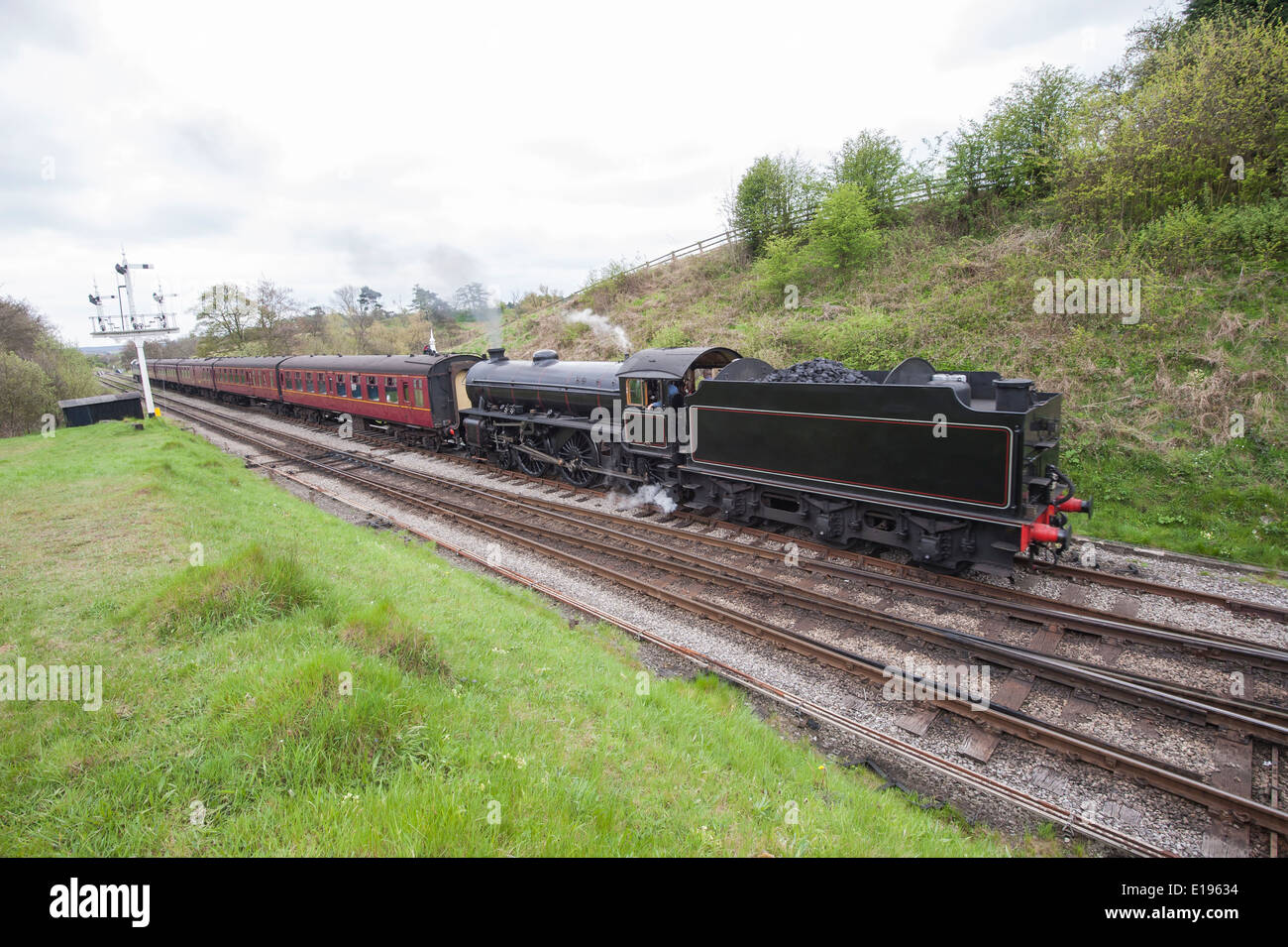 English steam train hi-res stock photography and images - Alamy