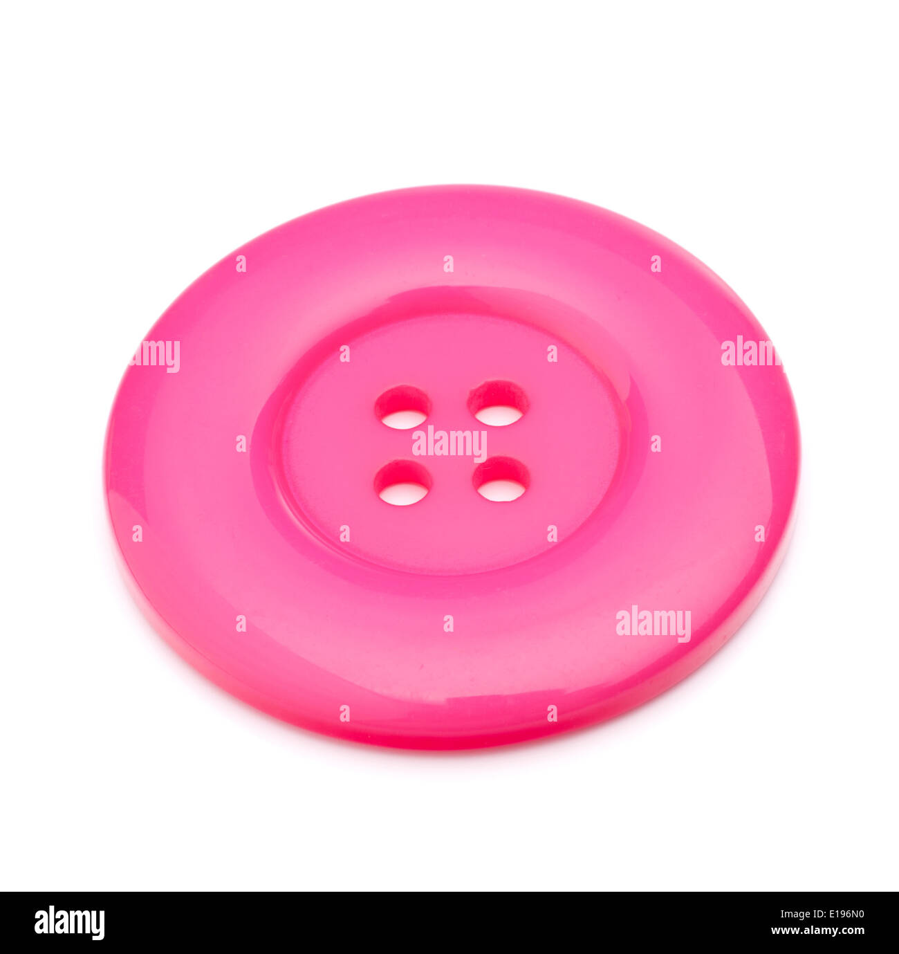 Sewing button isolated on white background cutout Stock Photo - Alamy