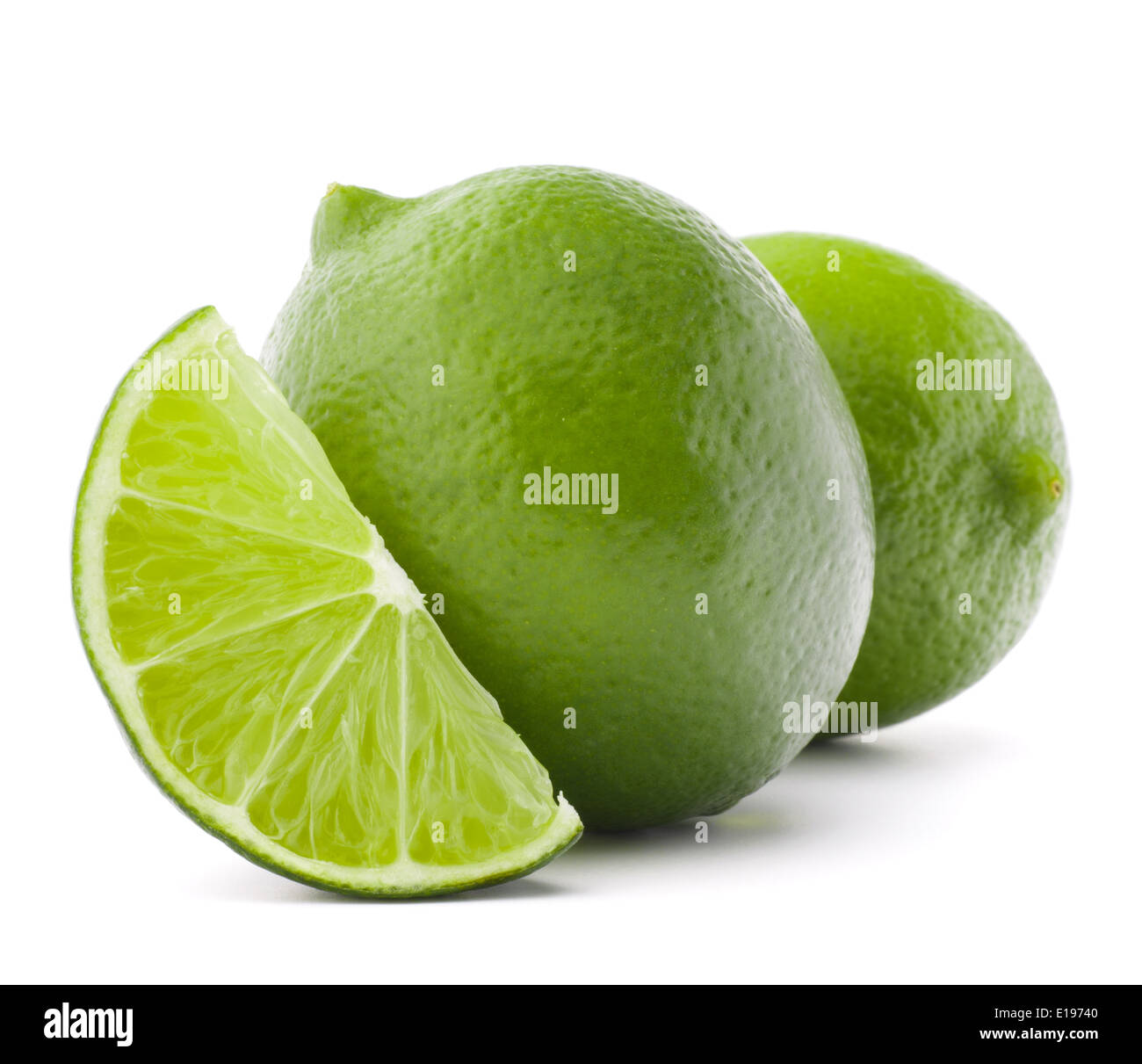 Citrus lime fruit isolated on white background cutout Stock Photo - Alamy