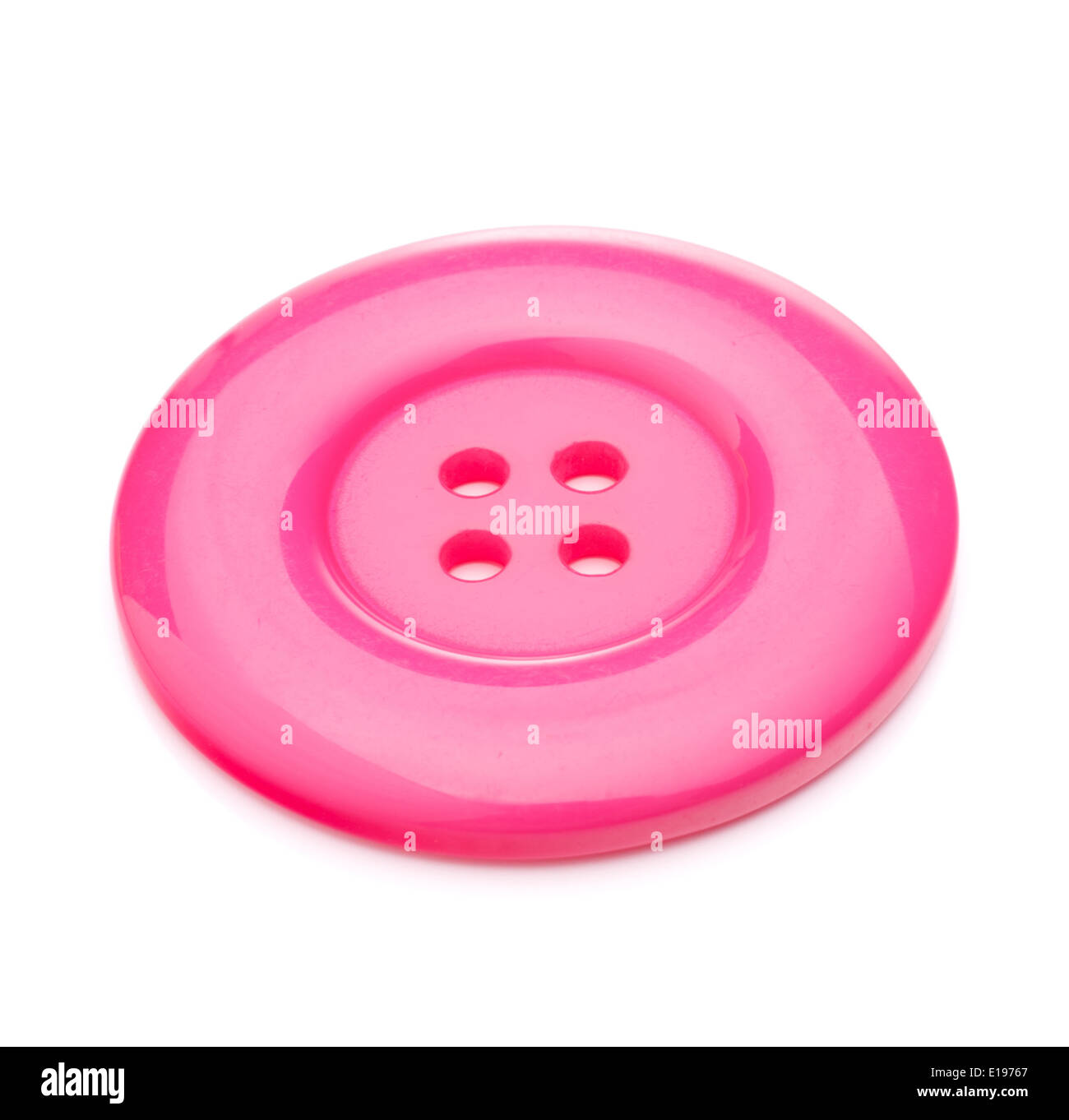 Sewing button isolated on white background cutout Stock Photo - Alamy
