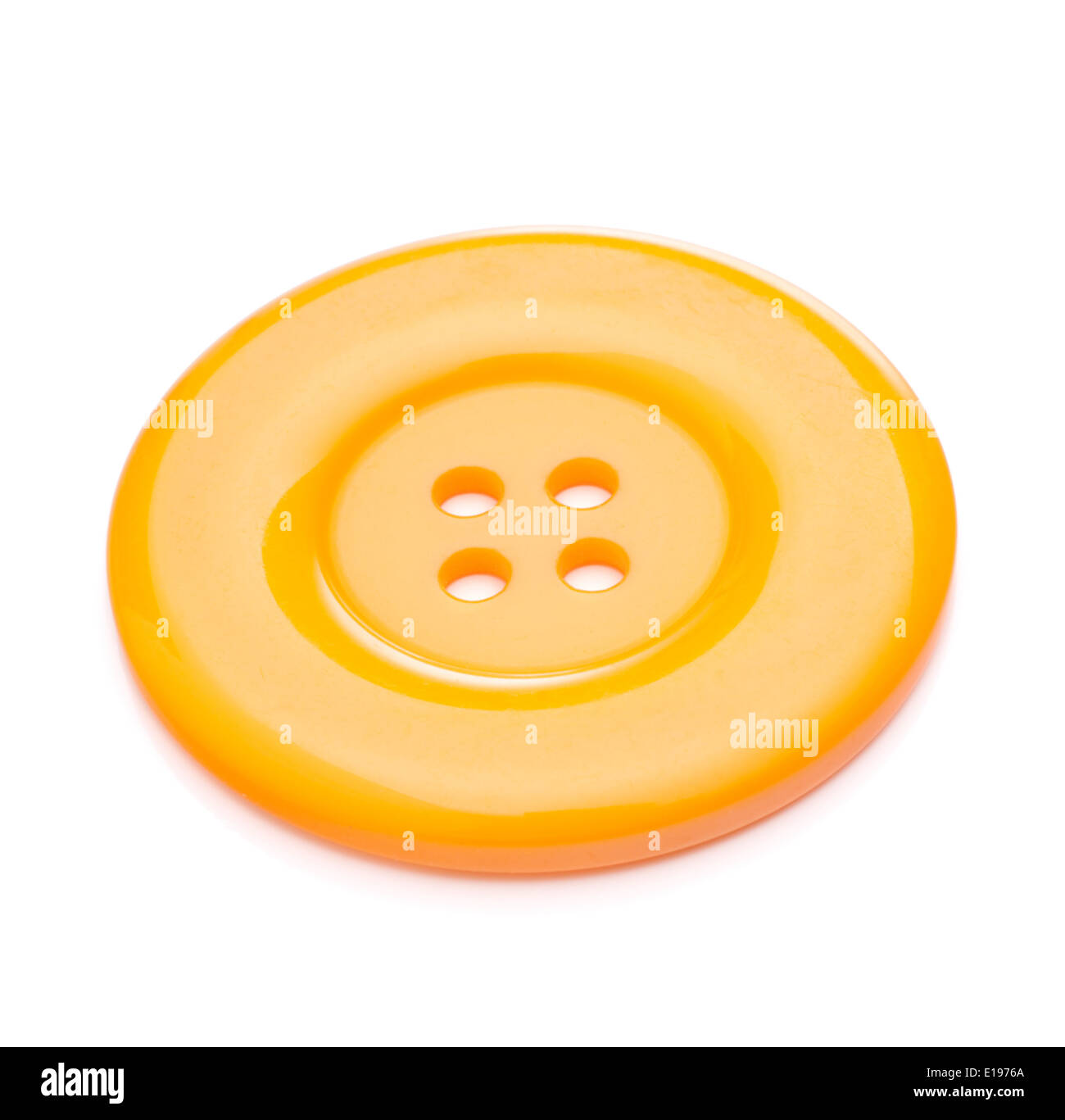 Sewing button isolated on white background cutout Stock Photo - Alamy