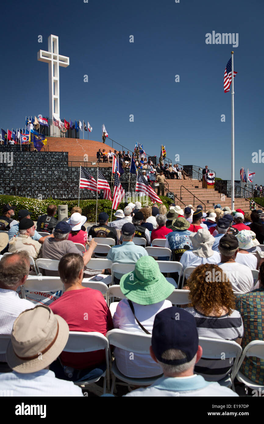 Celebration on Memorial Day at the Mt. Soledad National Veteran’s ...